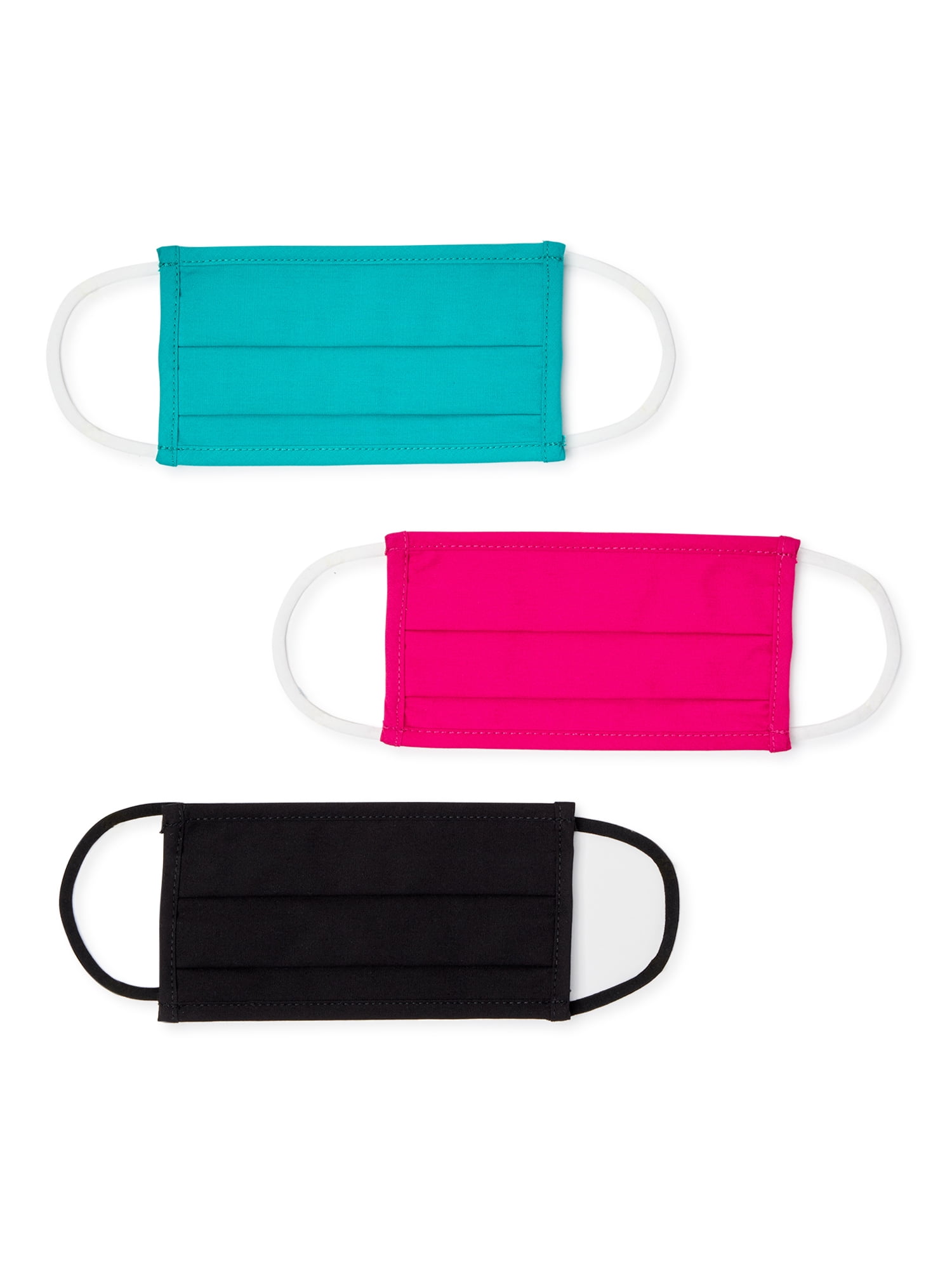 Kids’ Cotton Face Masks, 3-Pack - Walmart.com