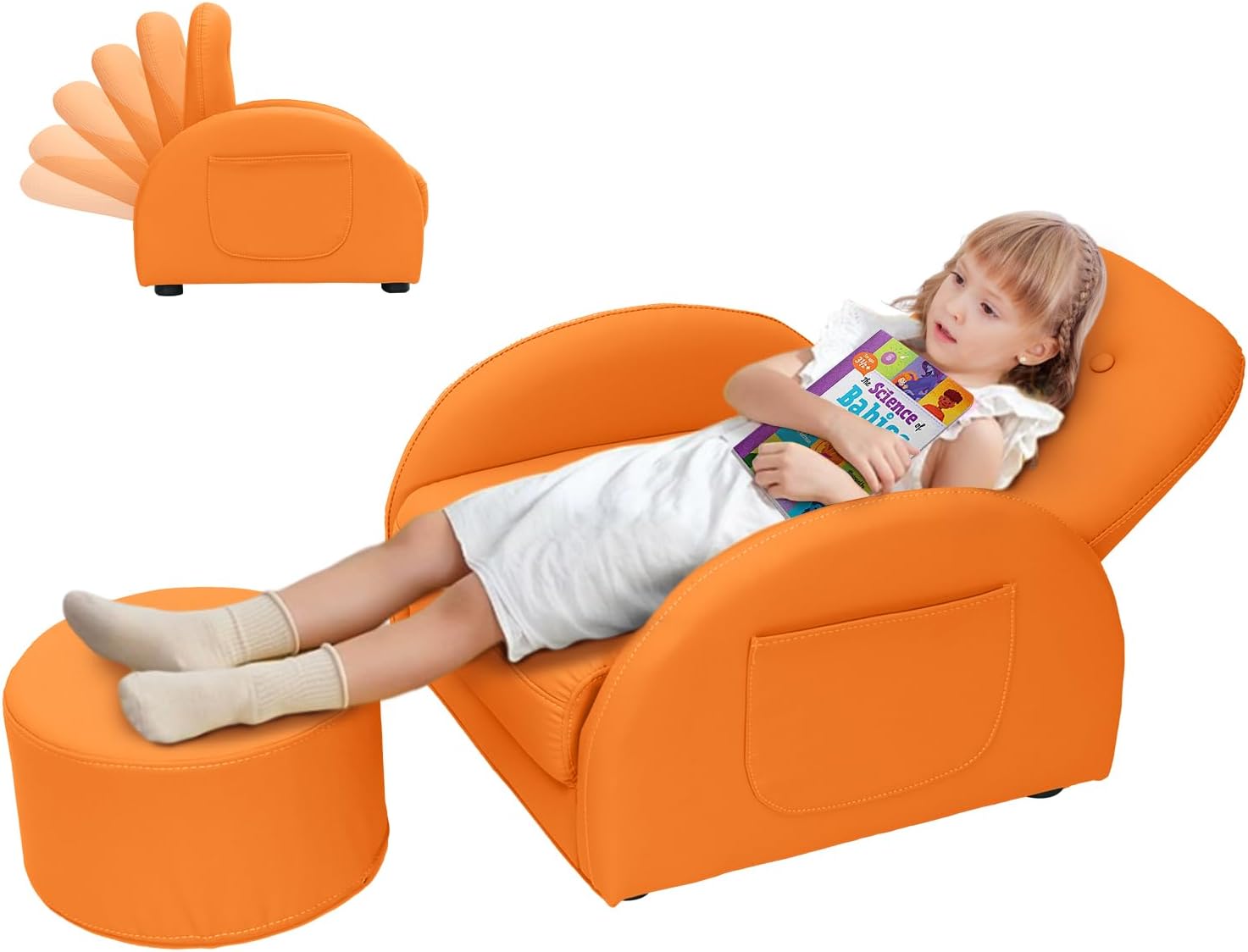 Disney Princess Upholstered Chair with Sculpted Plastic Frame by Delta ...