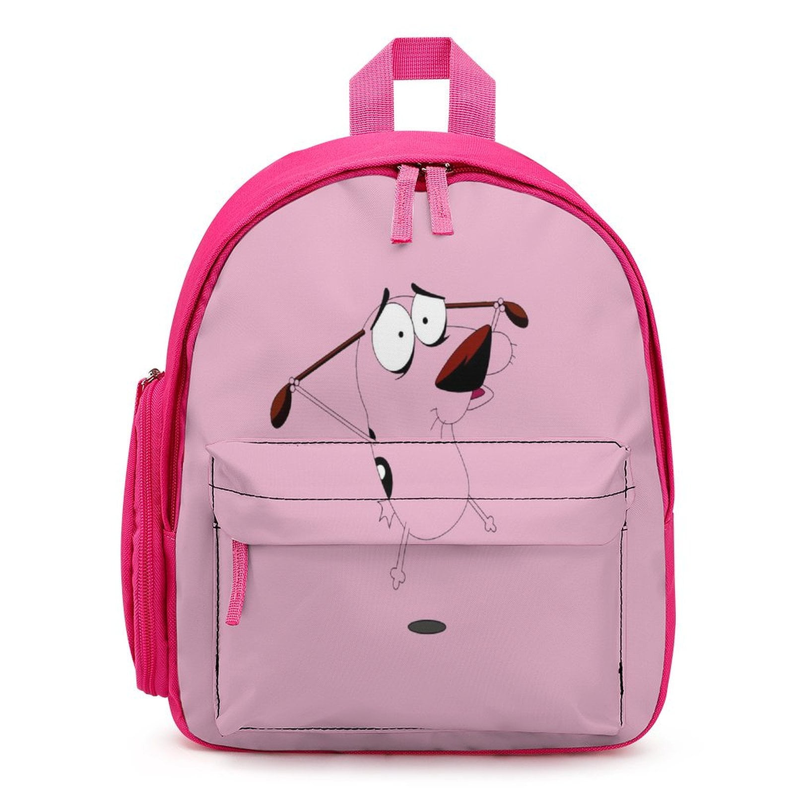 Courage The Cowardly Dog Small Backpack Small Bookbag Cartoon Backpack ...