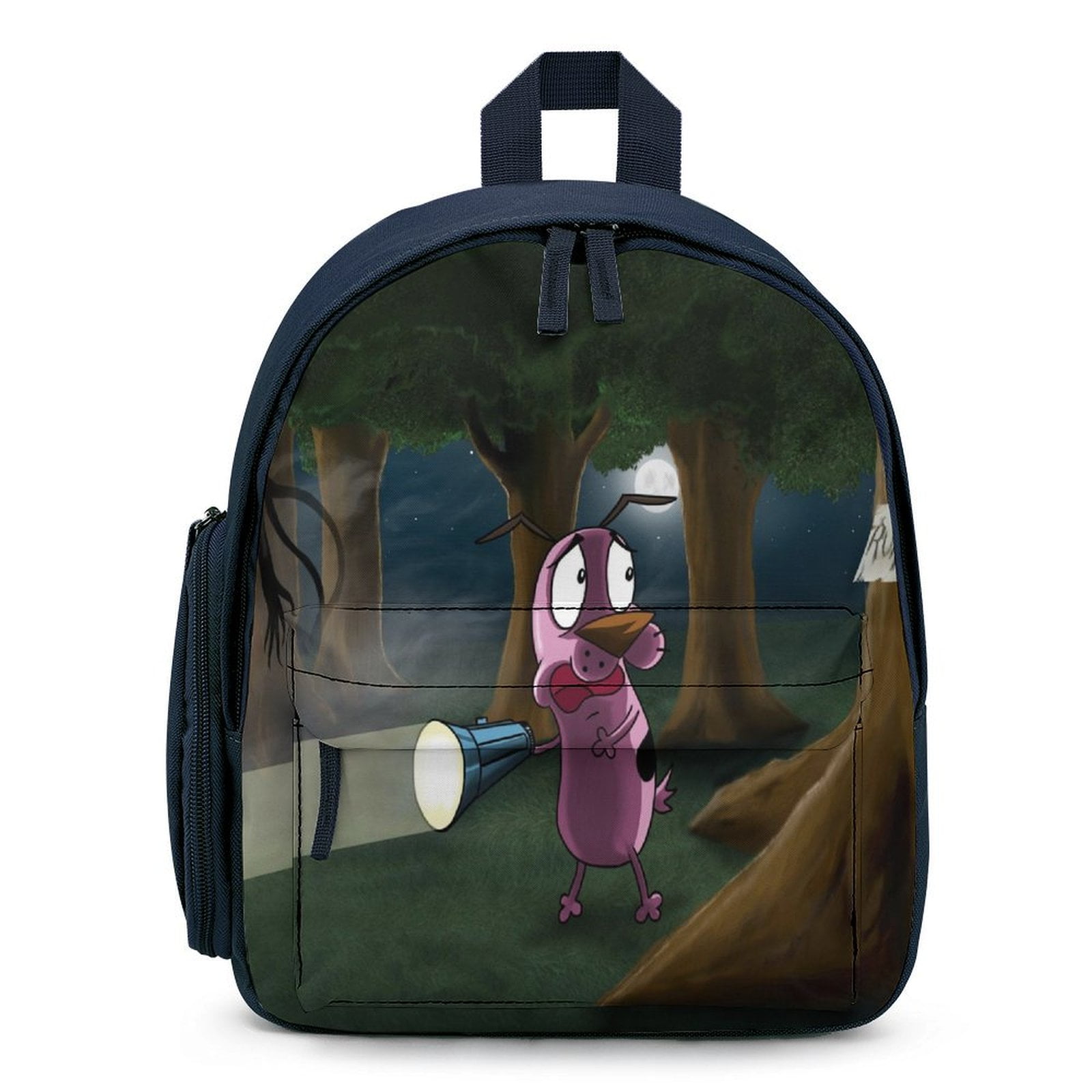 Courage The Cowardly Dog Small Backpack Small Bookbag Cartoon Backpack ...