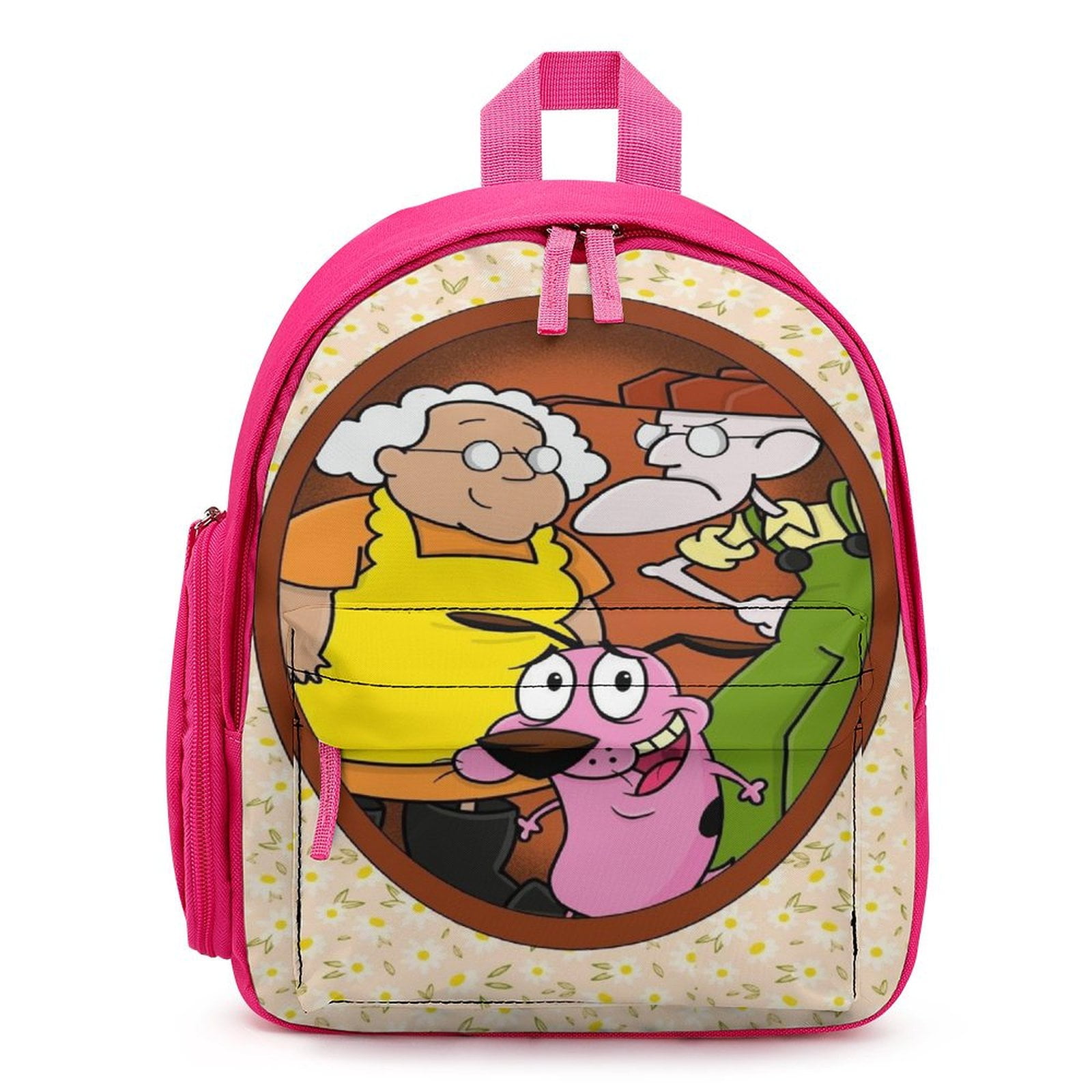 Courage The Cowardly Dog Small Backpack Small Bookbag Cartoon Backpack ...