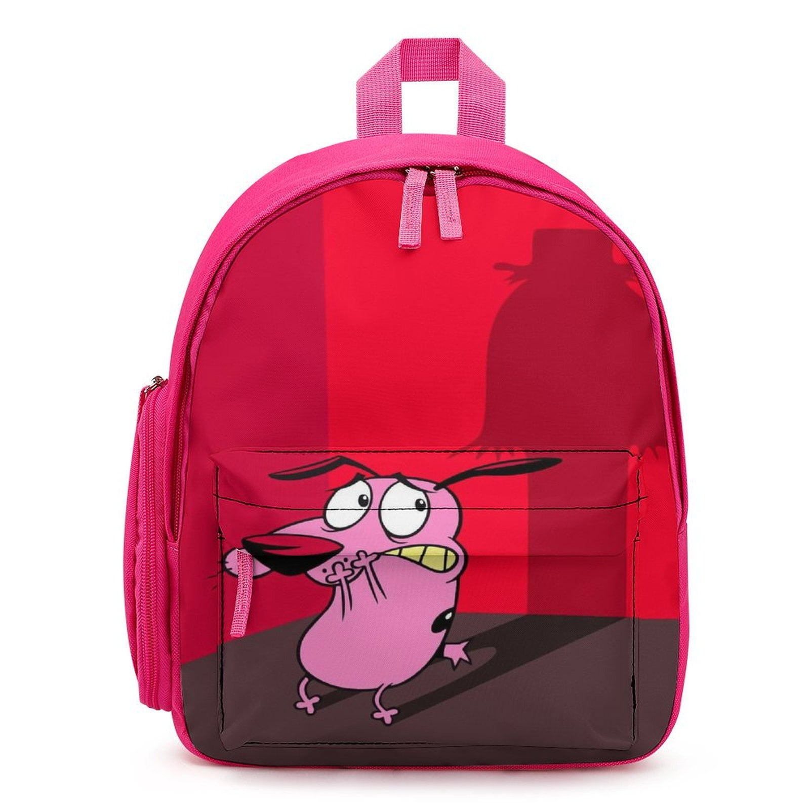 Courage The Cowardly Dog Small Backpack Small Bookbag Cartoon Backpack ...
