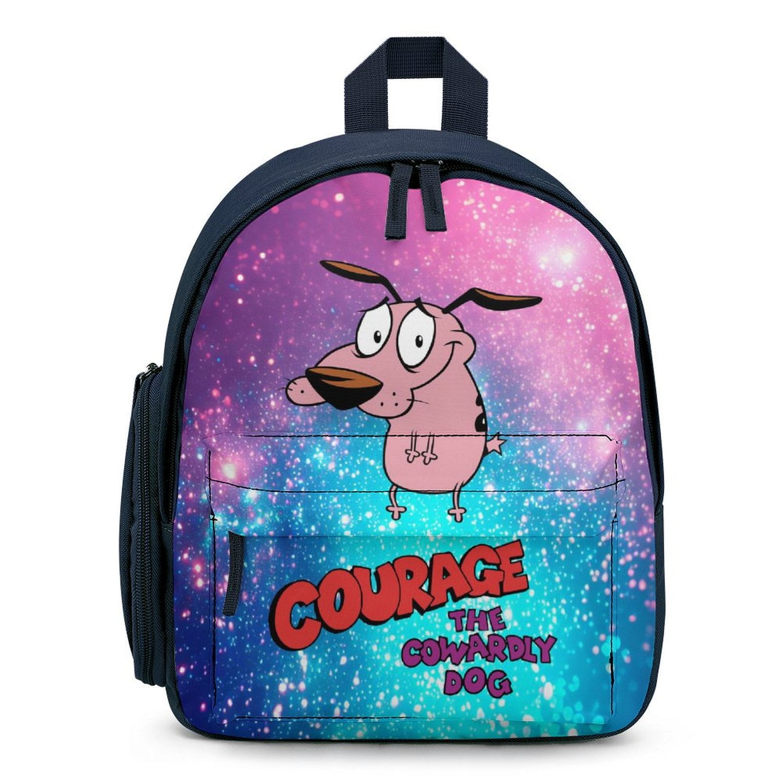 Courage The Cowardly Dog Small Backpack Small Bookbag Cartoon Backpack ...