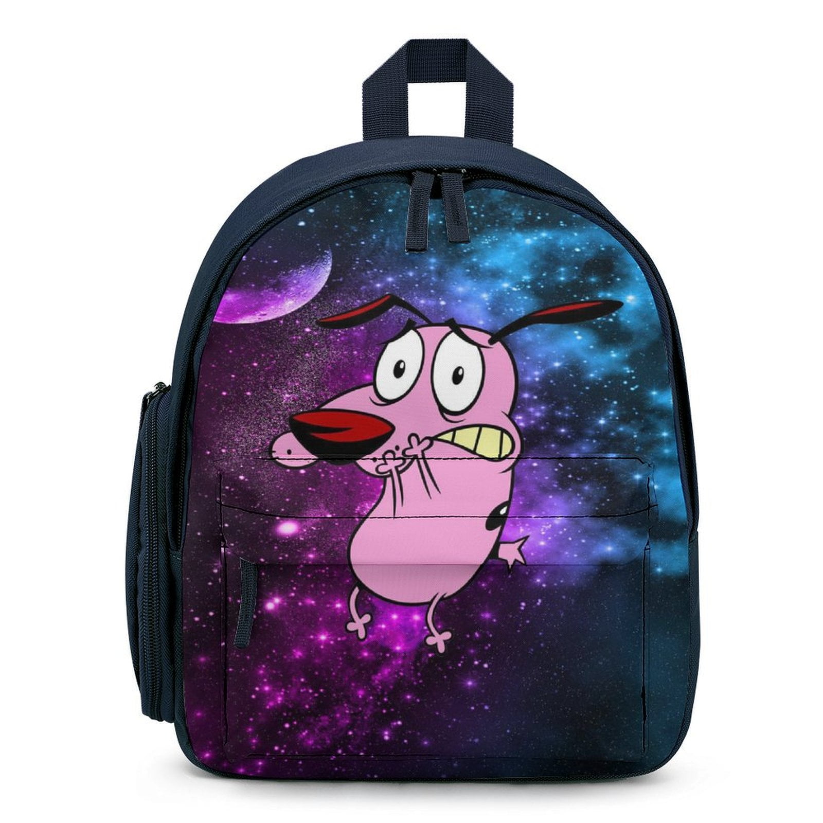Courage The Cowardly Dog Small Backpack Small Bookbag Cartoon Backpack ...