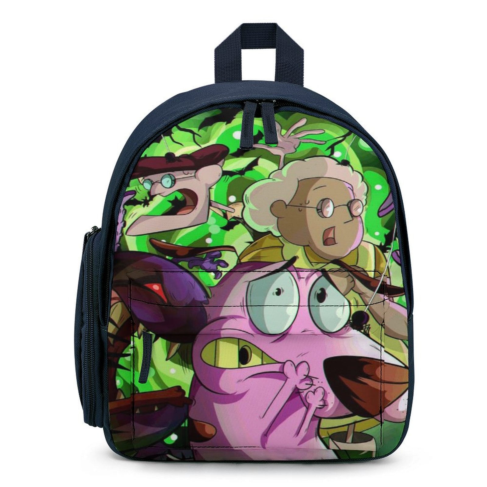 Courage The Cowardly Dog Small Backpack Small Bookbag Cartoon Backpack ...