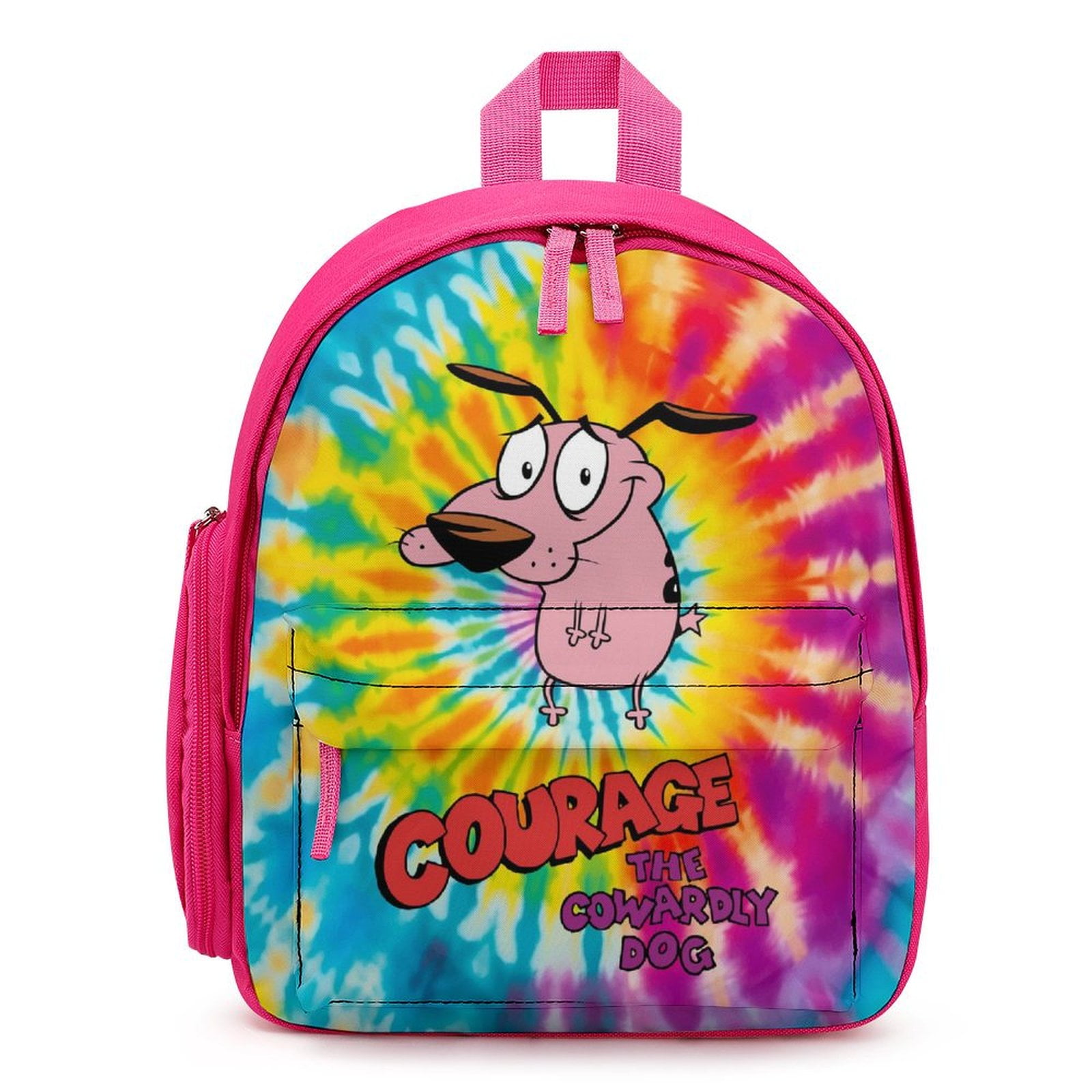 Courage The Cowardly Dog Small Backpack Small Bookbag Cartoon Backpack ...