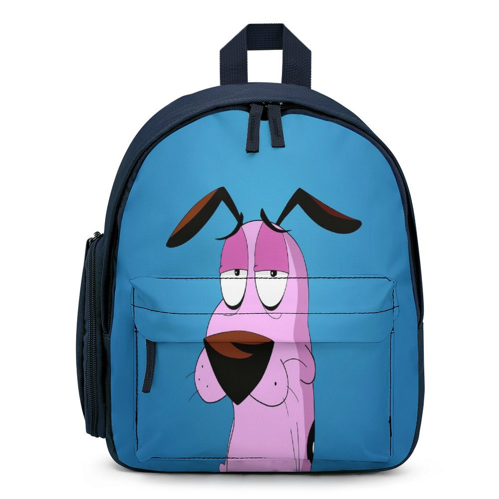 Courage The Cowardly Dog Small Backpack Small Bookbag Cartoon Backpack ...