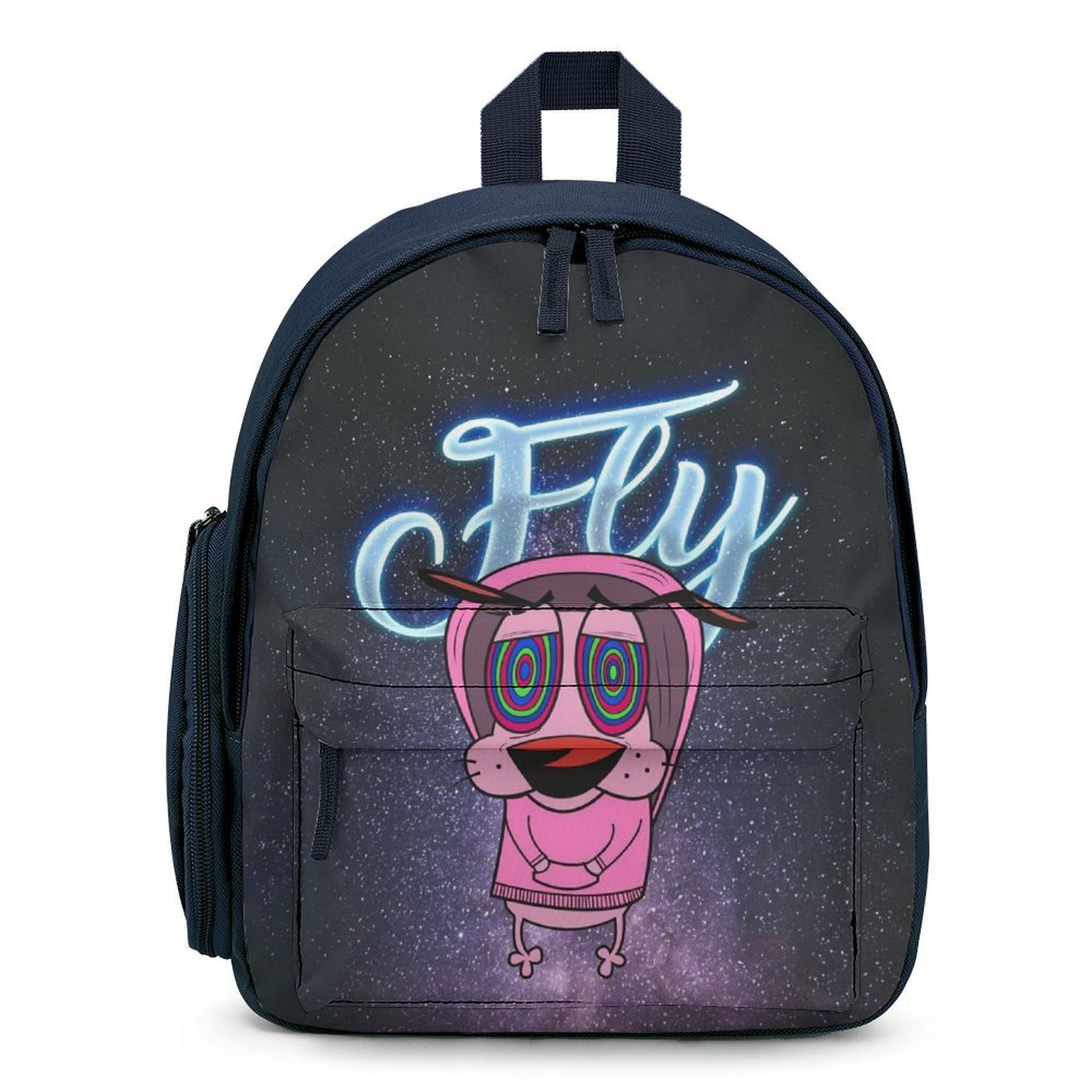 Courage The Cowardly Dog Small Backpack Small Bookbag Cartoon Backpack ...