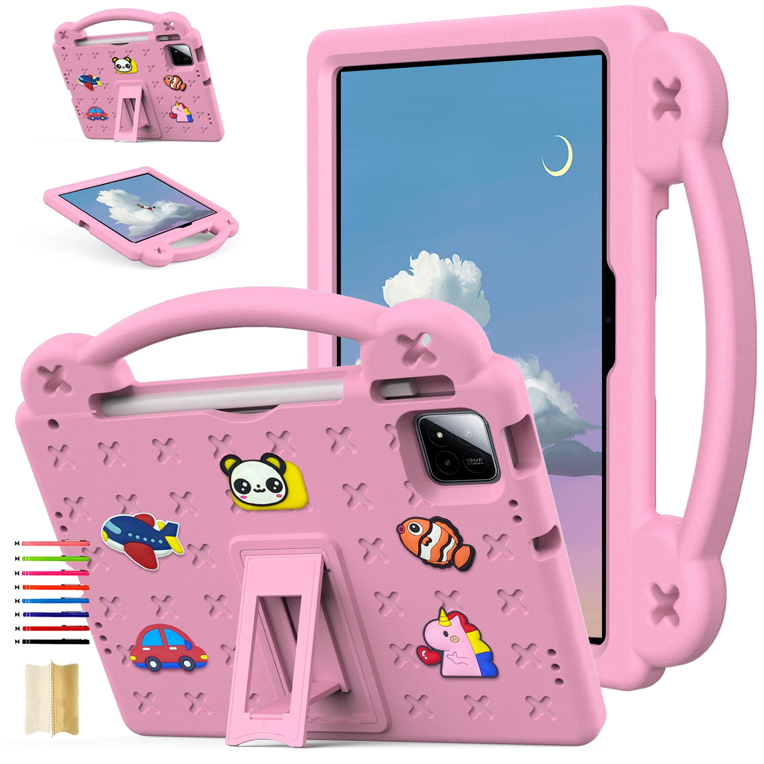 Kids Cover Case for Onn. 11" Tablet Pro 2024 (100146660), EVA Dropproof ...