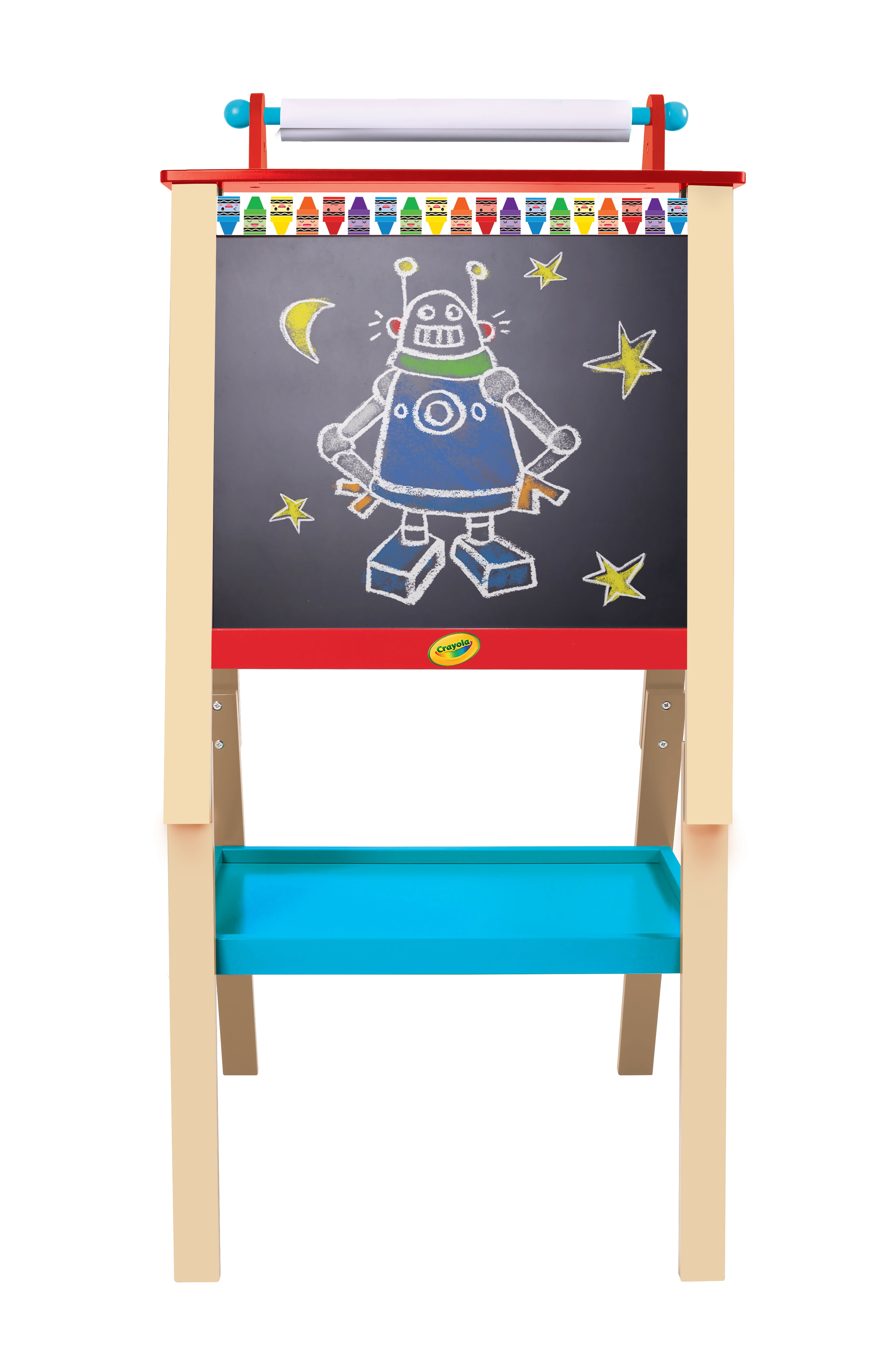 Kids Crayola Double Sided Wood Easel - Walmart.com
