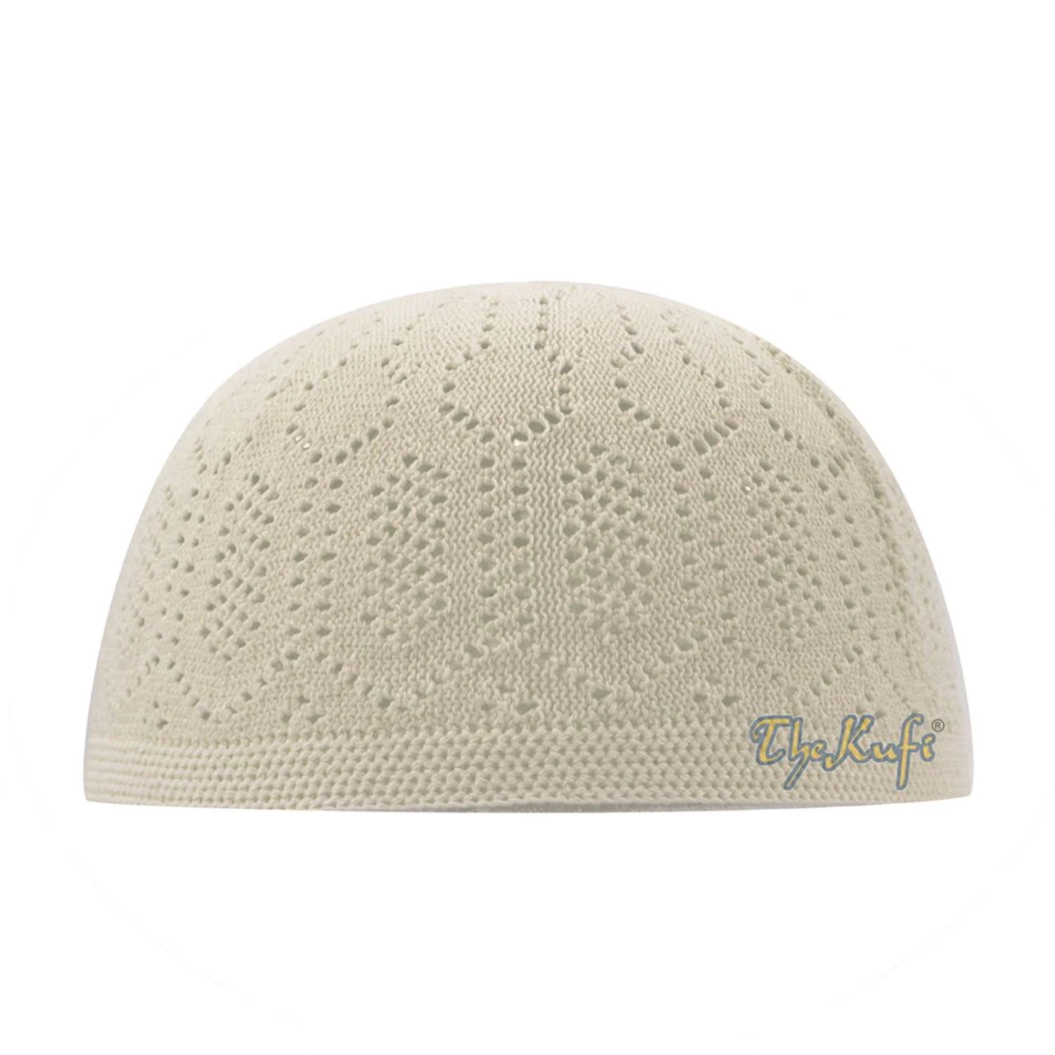 Kids Cream-Color Cotton Open-Knit Turkish Islamic Kufi Kofia ...
