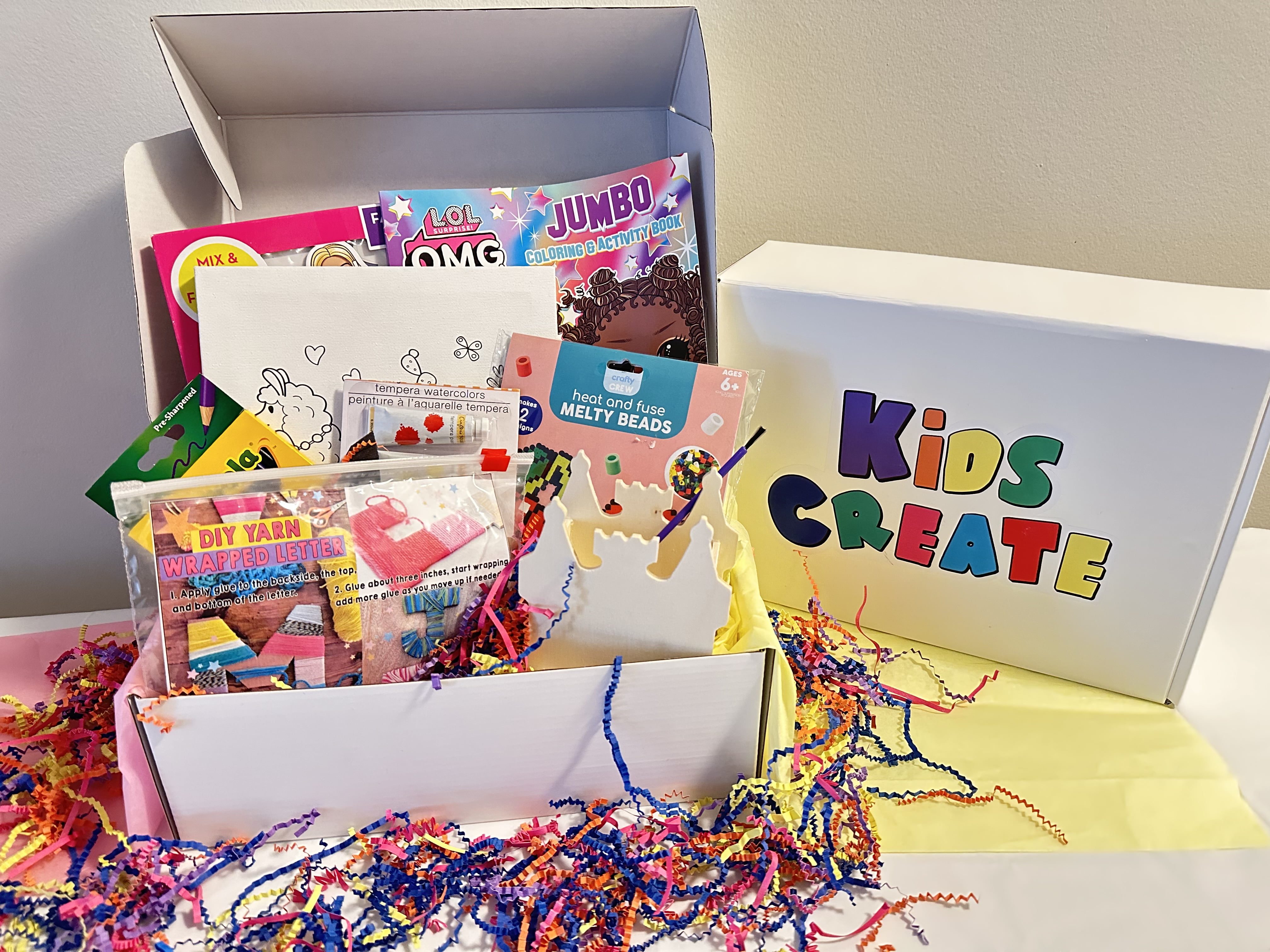 Kids Create Arts Crafts & Toys Activities Box for Kids! Fun surprises ...