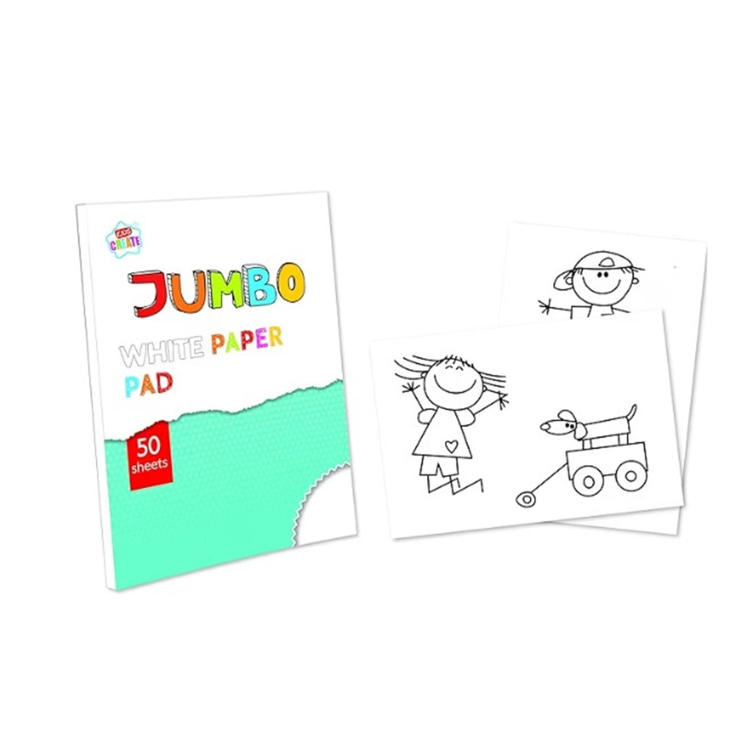 Kids Create Jumbo Drawing Pad - Walmart.com