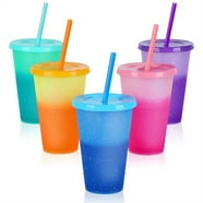 TAL Color Changing Plastic Tumbler Cups 24 fl oz, Multi Color - Walmart.com