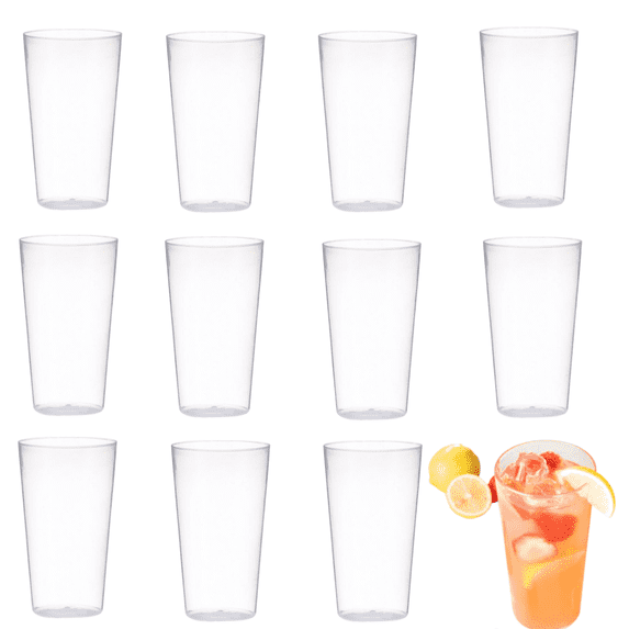 Kids Cups - Set of 12 Kids Plastic Cups - 9 oz Kids Drinking Cups ...