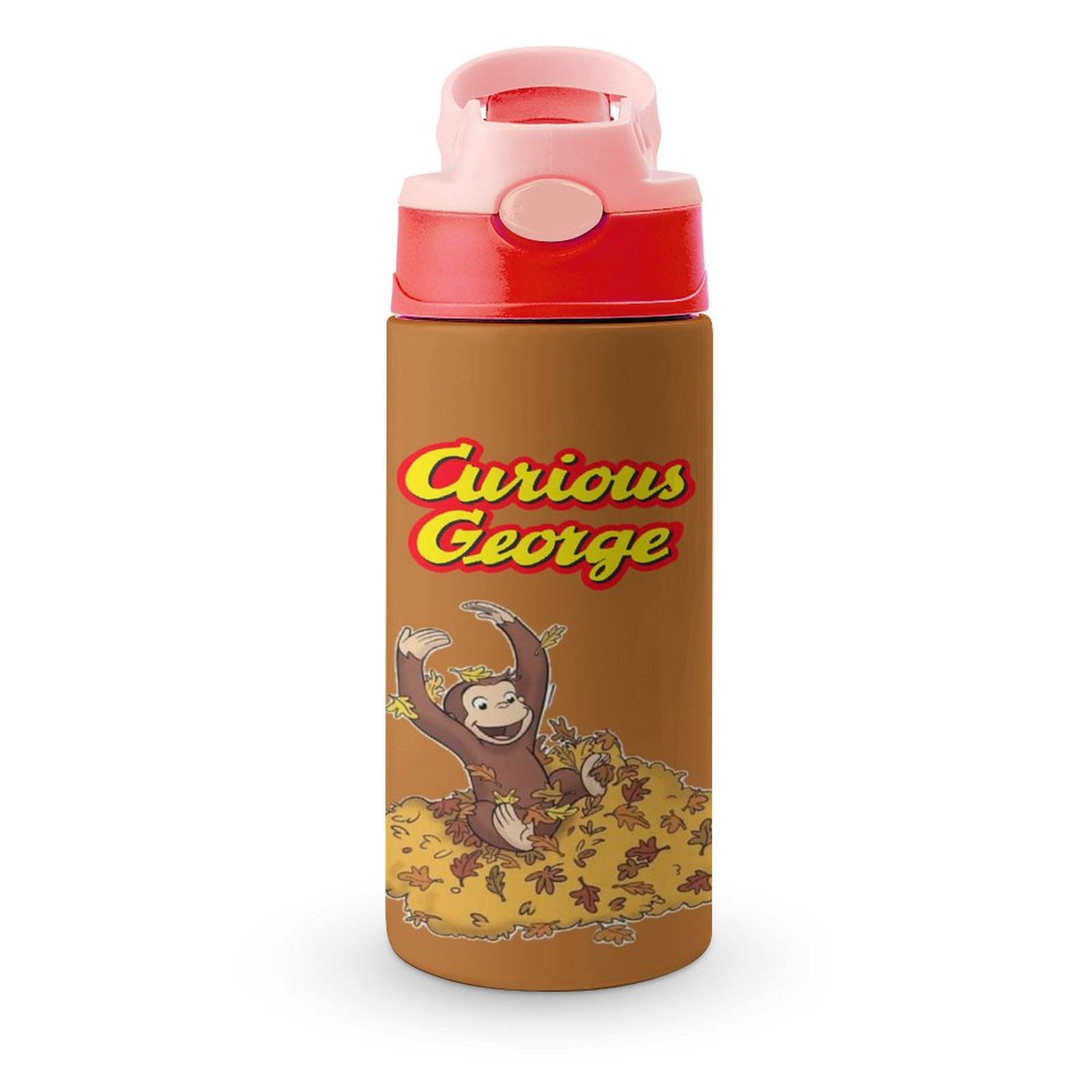 Kids Curi-ous Geor-ge Water Bottle Insulated Stainless Steel Water ...