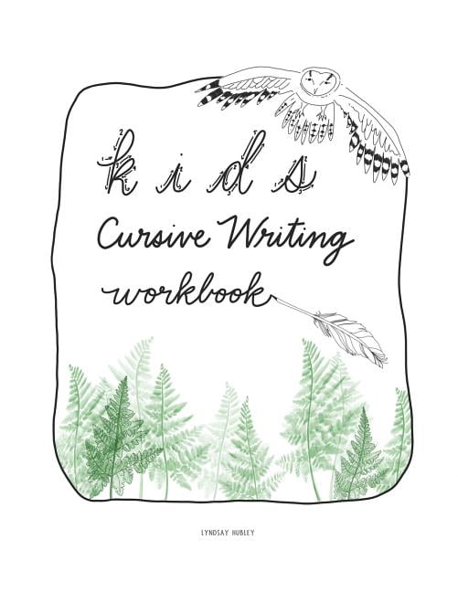 Kids Cursive Writing Workbook: Beginners Cursive Writing Practice ...