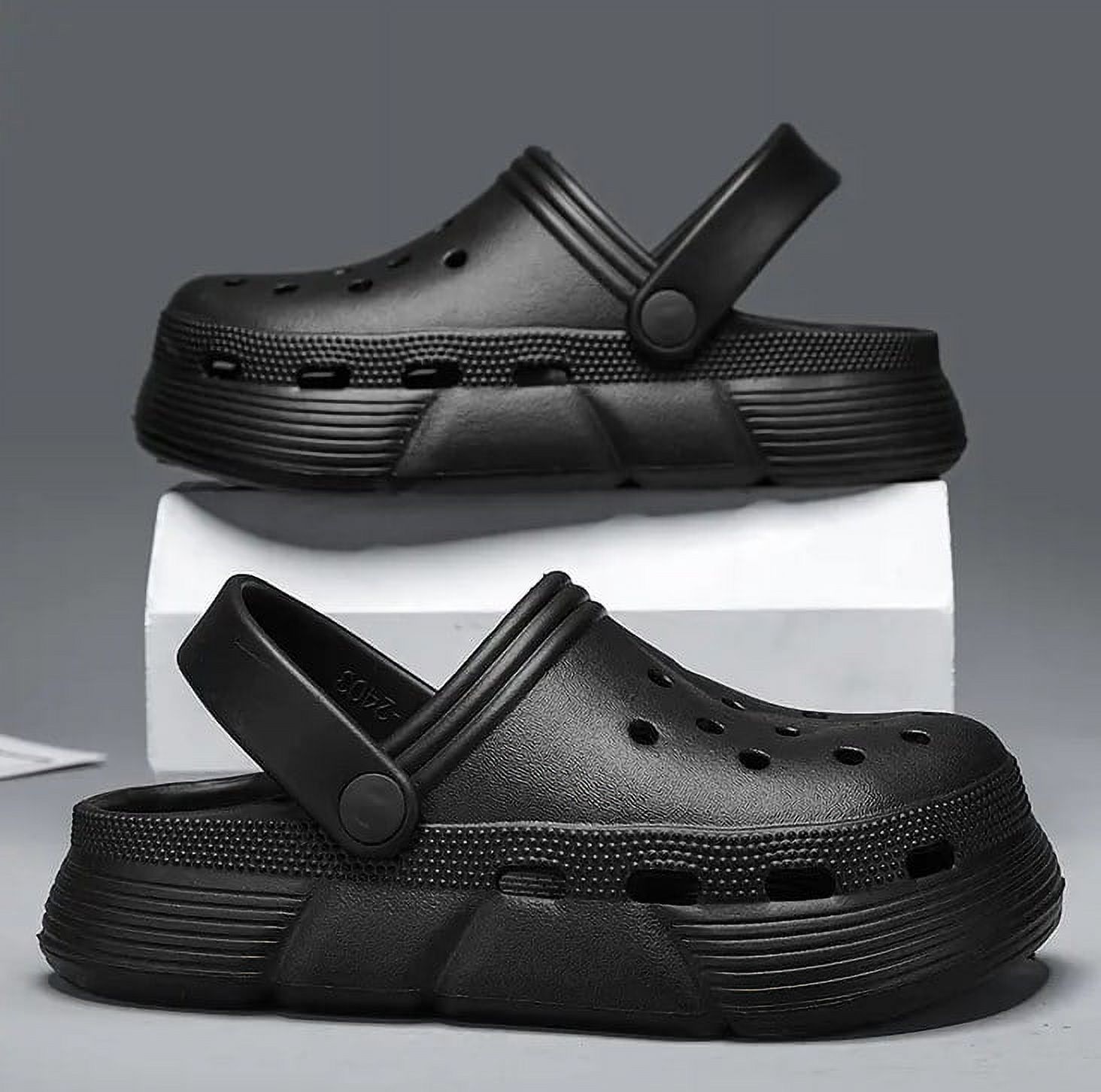 Kids Cute Clogs Cartoon Garden Shoes Boys Girls Slides Slippers Indoor ...