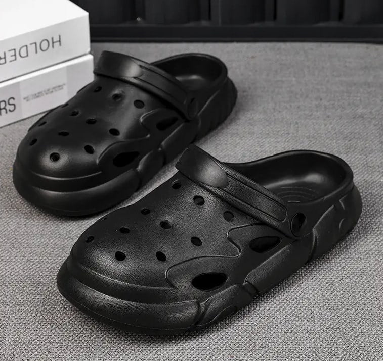 Kids Cute Clogs Cartoon Garden Shoes Boys Girls Slides Slippers Indoor ...