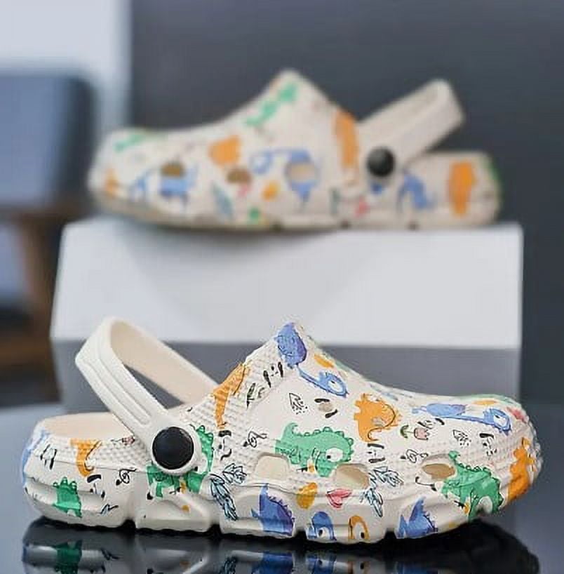 Kids Cute Clogs Cartoon Garden Shoes Boys Girls Slides Slippers Indoor ...