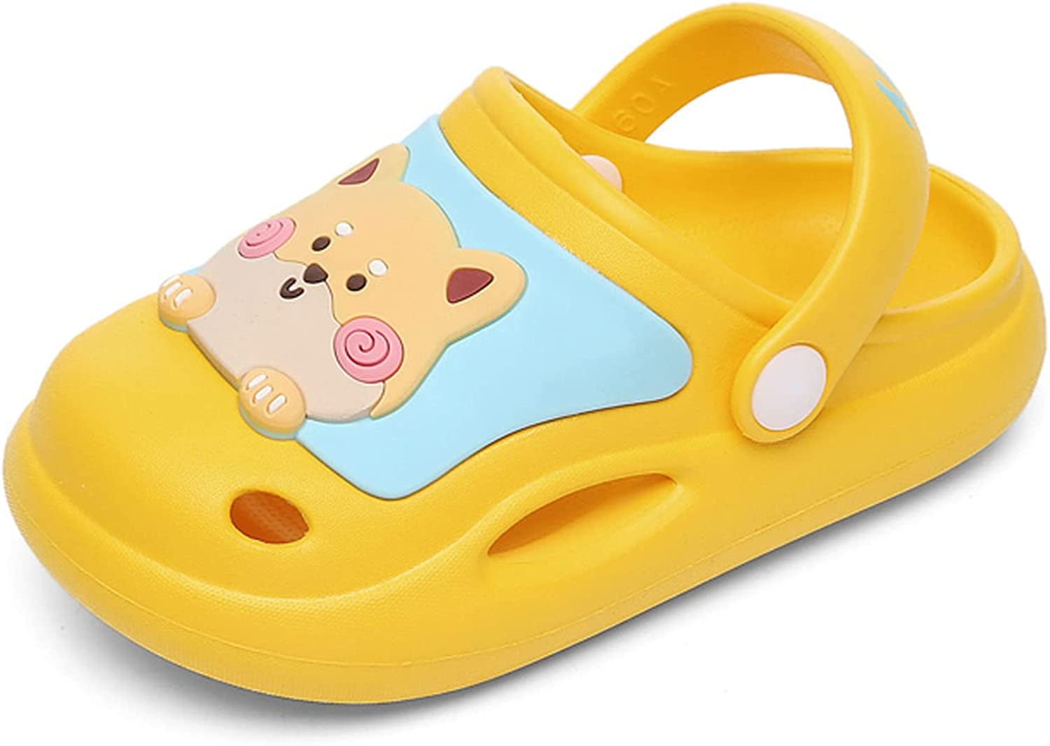 Kids Cute Graphics Clogs Toddler Cartoon Garden Shoes Indoor Outdoor ...