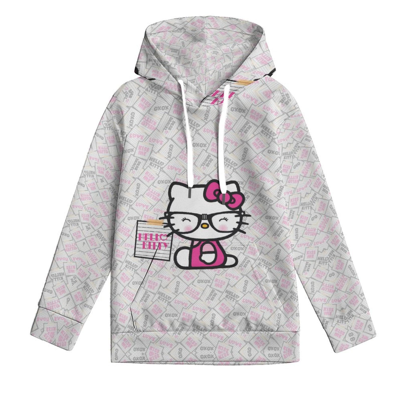 Kids Cute Hello Kitty Hoodie Sweatshirt for Boys Girls Pullover Hooded ...