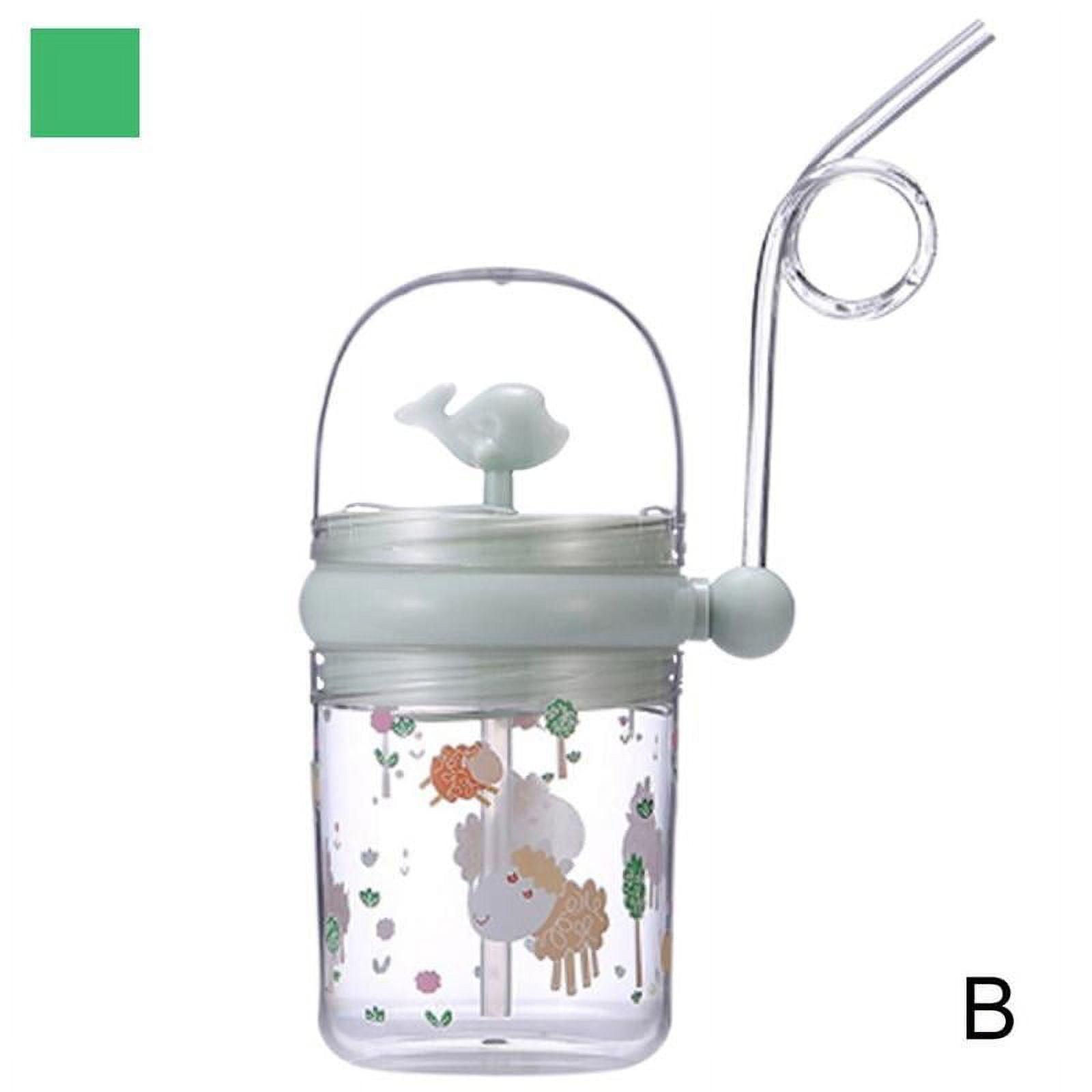 Kids Cute-Water-Cups-Whale-Water-Spray-Cup-Baby-Feeding-Straw-Outdoor ...
