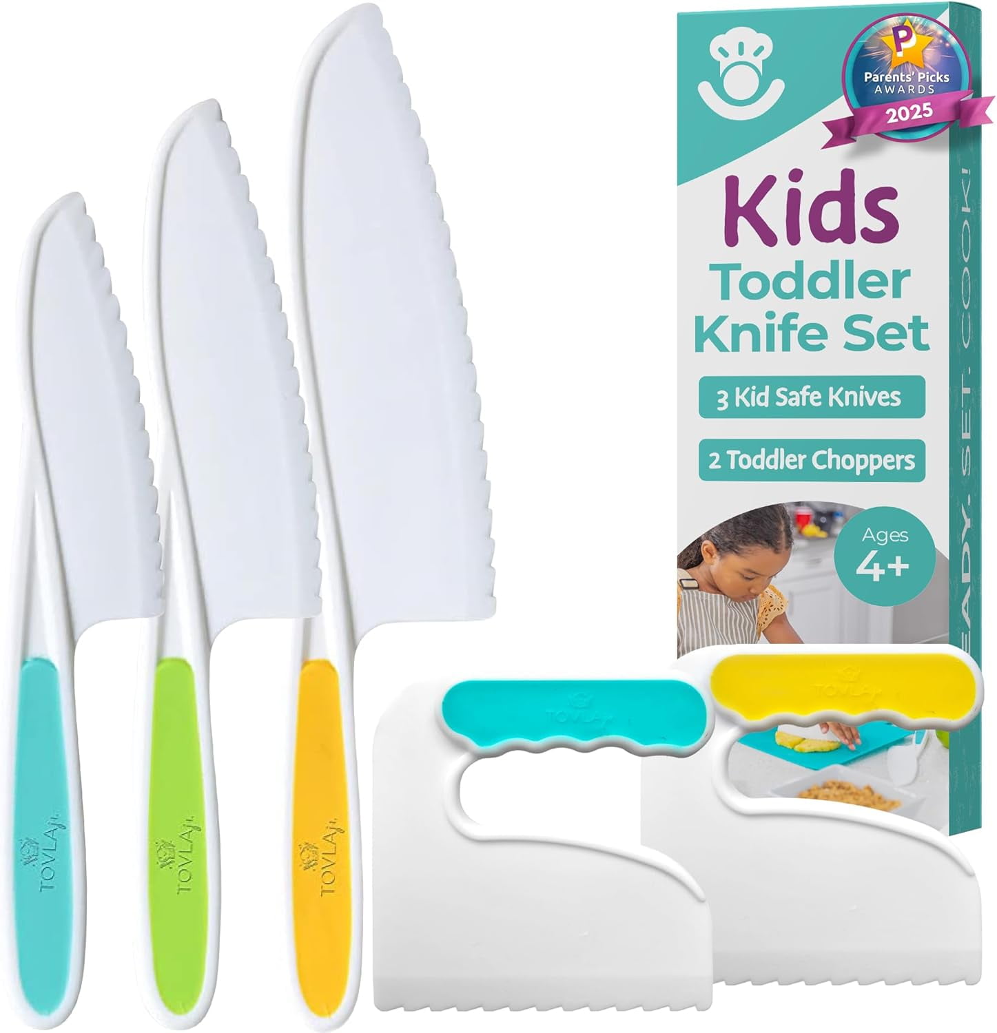 Kids' Cutting Set | Montessori Safe Kitchen Knives for Cooking| Kitchen ...