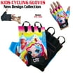 Kids Cycling Gloves - Boys & Girls Half Finger Gloves With Gel Padding ...