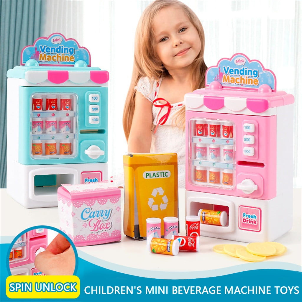 Kids DIY Vending Machine Toy Set - Colorful ABS Educational STEM Toy for Children, Fun Money ...