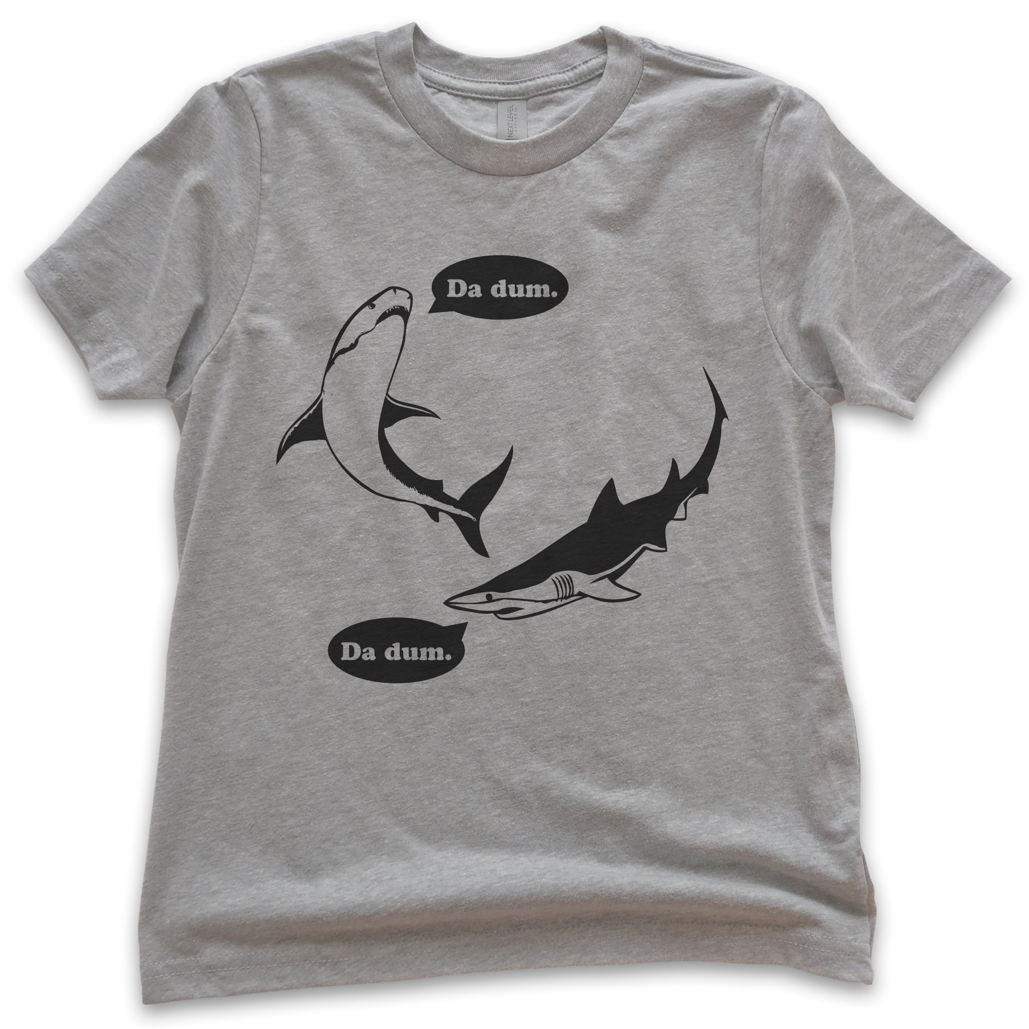 Kids Da Dum Shark T-shirt, Youth Kids Boy Girl T-Shirt, Vacation Shirt ...