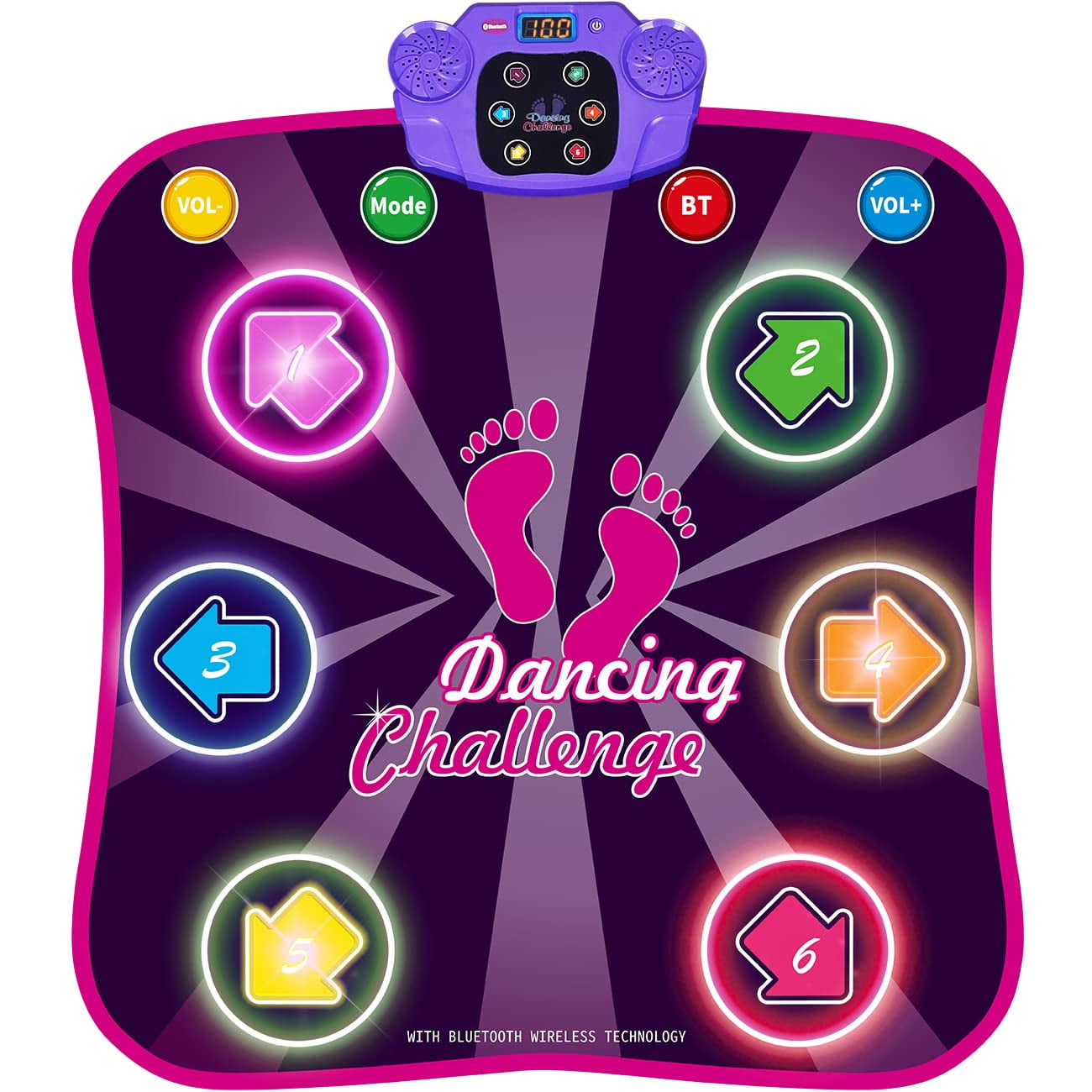 Kids Dance Mat for Girls, Toys for 4 5 6 7 8-10 Year Old Girl Birthday ...