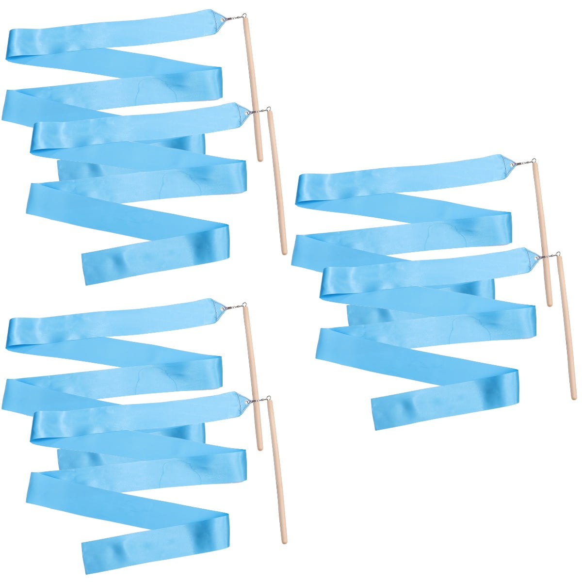 Kids Dancing Streamers Ribbon Dancer Wand Gymnastic Childrens Gifts ...