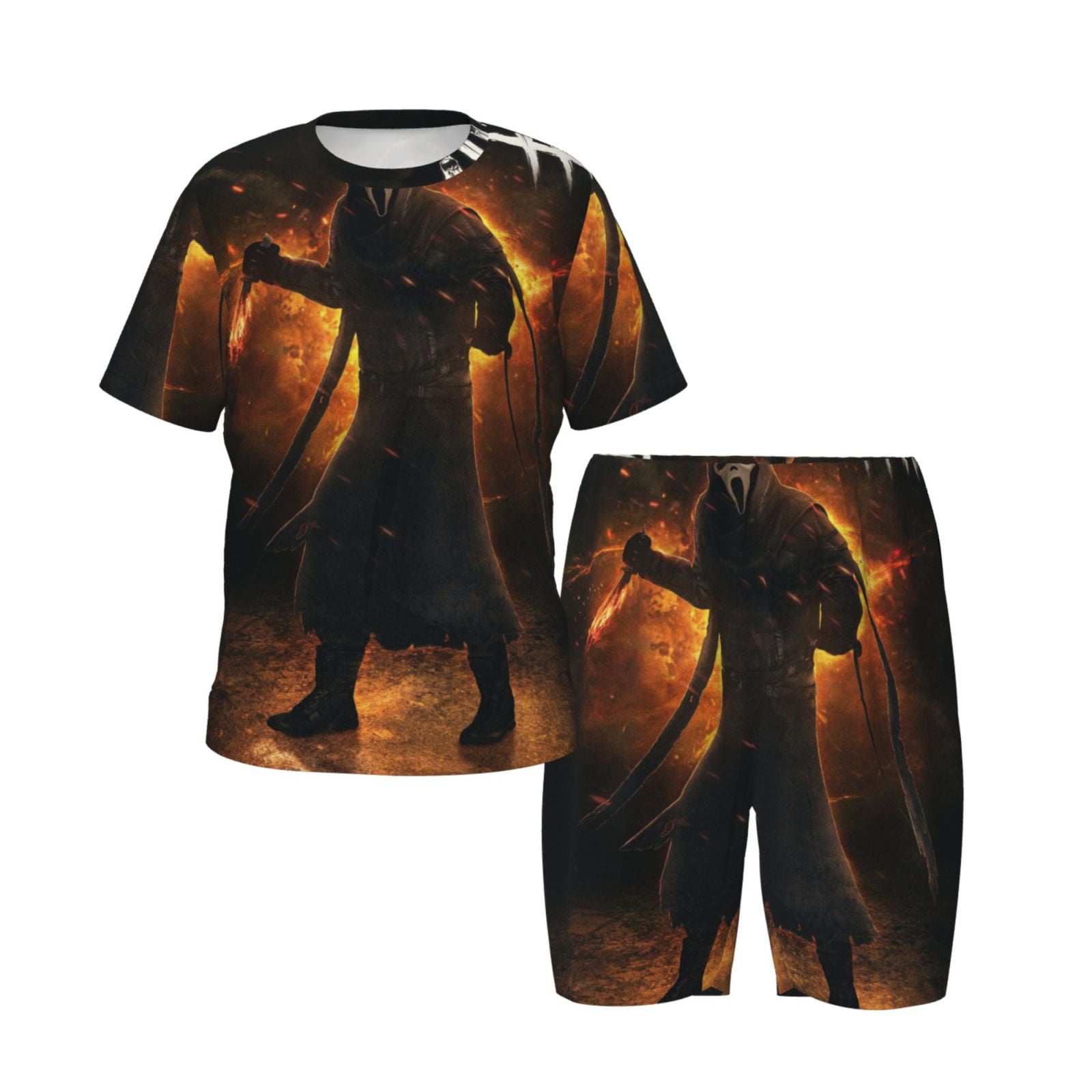 Kids Dead by Daylight Pajama Set Kids Cartoon Tee Shirt And Short Set ...