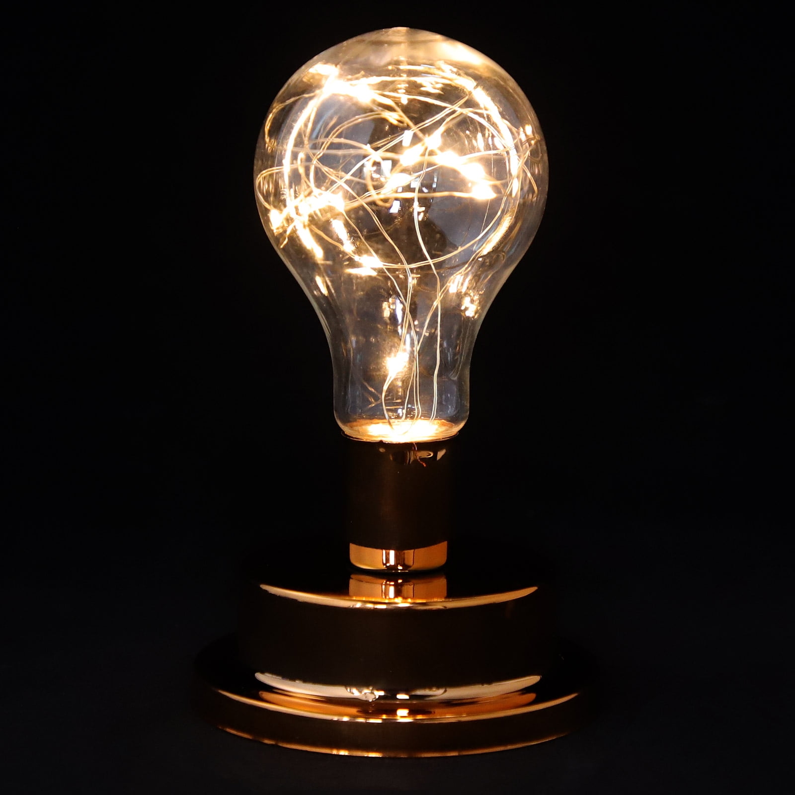 Kids Decor LED Night Light Bulb Table Lamp Shaped Battery Desk ...