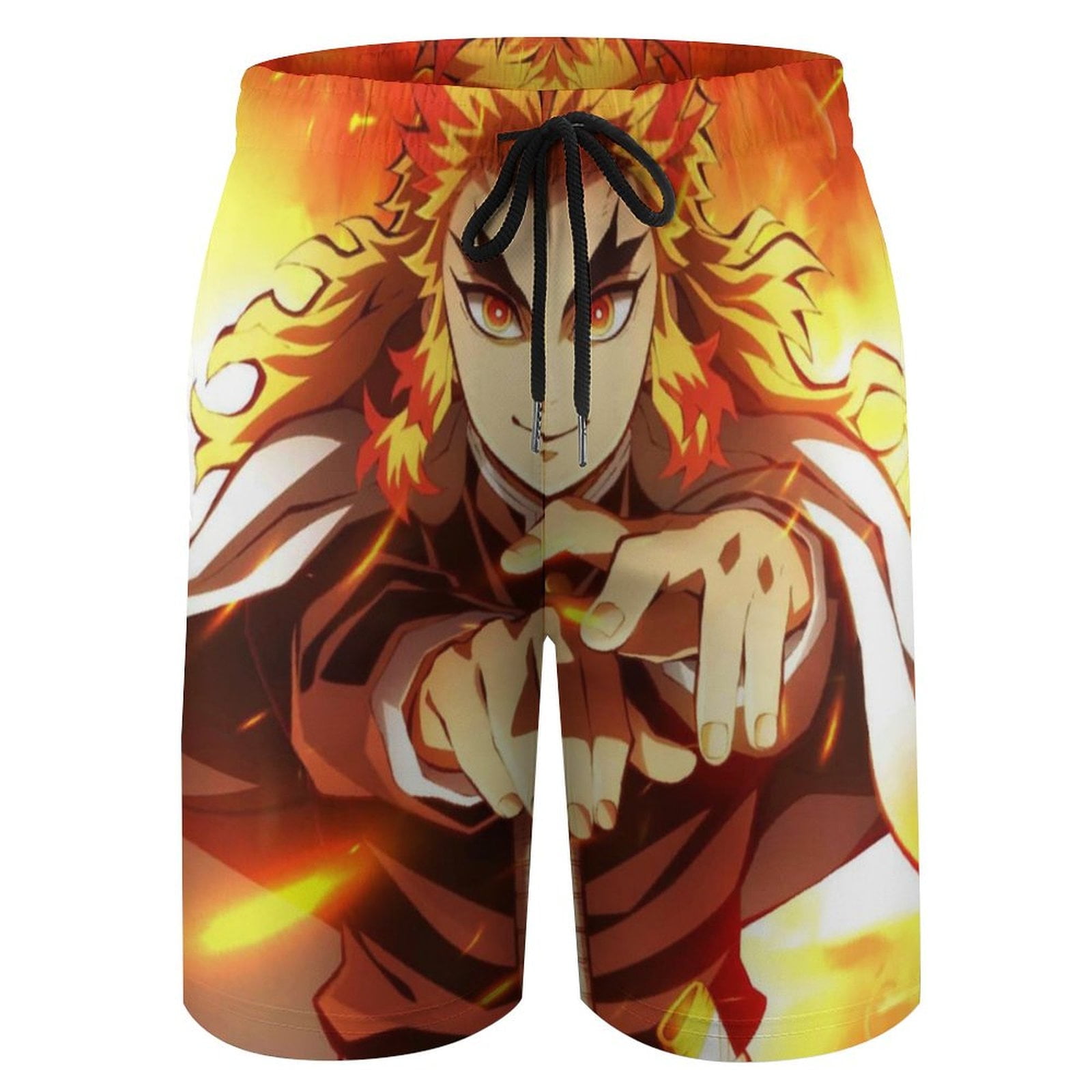 Kids Demon Slayer Kimetsu No Yaiba Swim Trunks Anime Swimwear for Boys ...