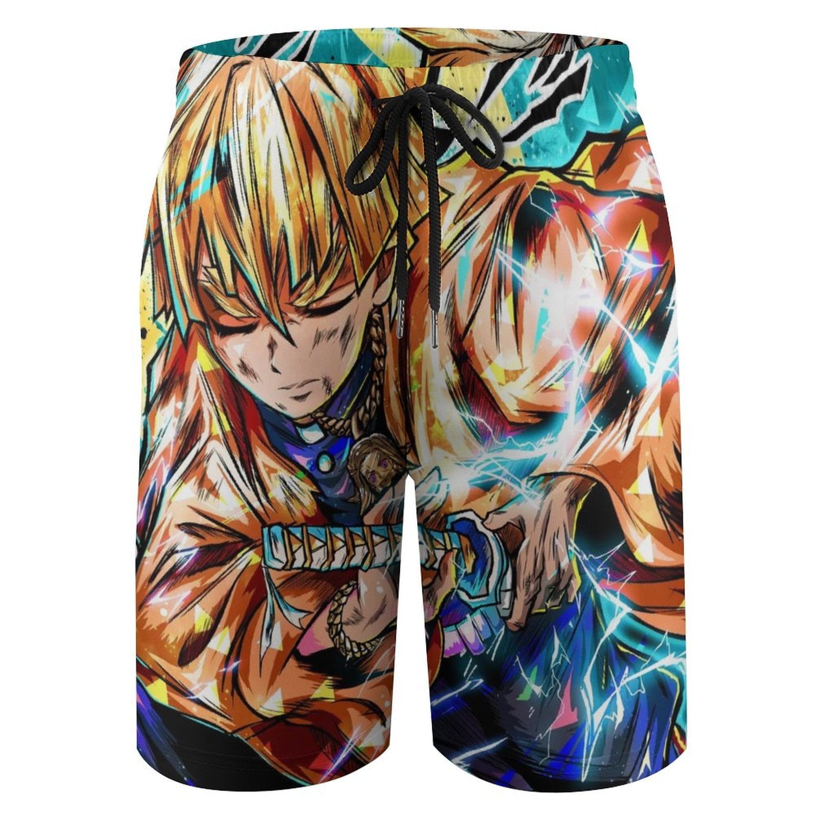 Kids Demon Slayer Kimetsu No Yaiba Swim Trunks Anime Swimwear for Boys ...