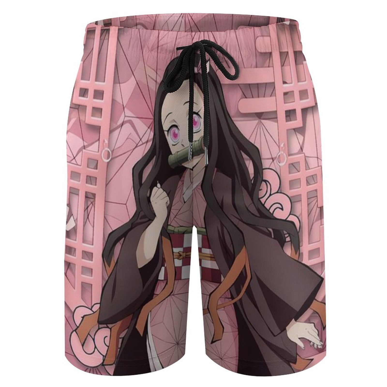 Kids Demon Slayer Kimetsu No Yaiba Swim Trunks Anime Swimwear for Boys ...