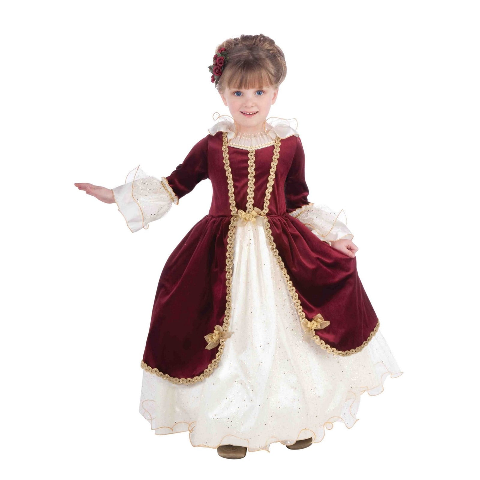 Girl's Elegant Lady Gown Princess Queen Dress Costume Medium Size 8-10 ...