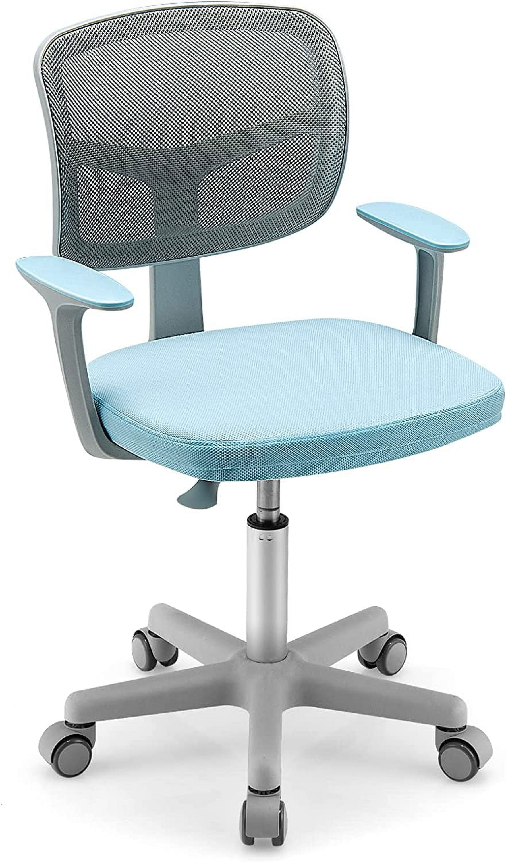 Kids Desk Chair, Adjustable Children Study Computer Chair with Arms ...
