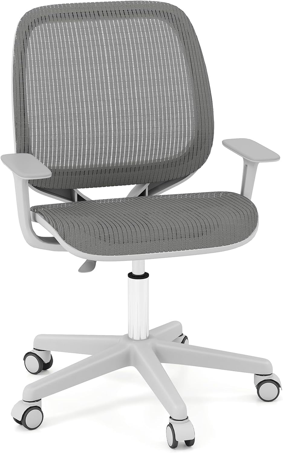 Kids Desk Chair, Children Armrest Computer Chair with Sit-Lock Wheels ...