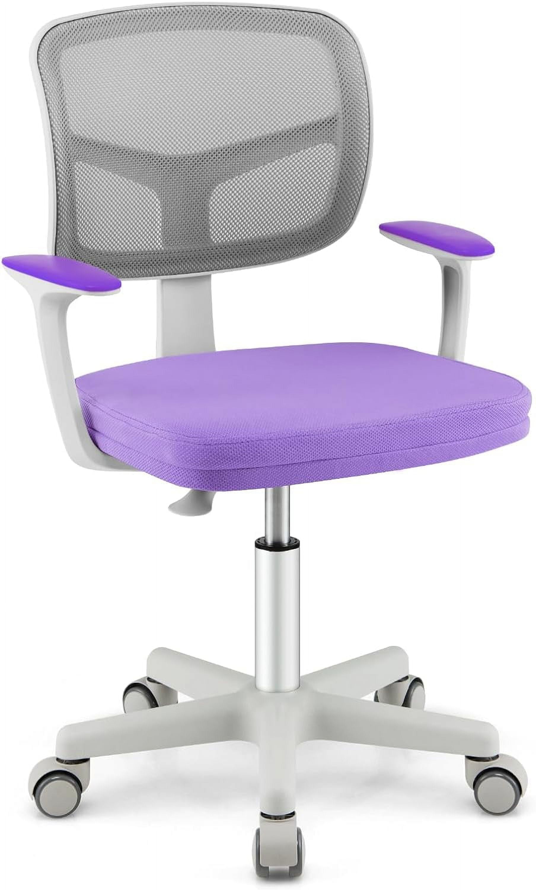 Kids Desk Chair, Children Study Computer Chair with Adjustable Height ...
