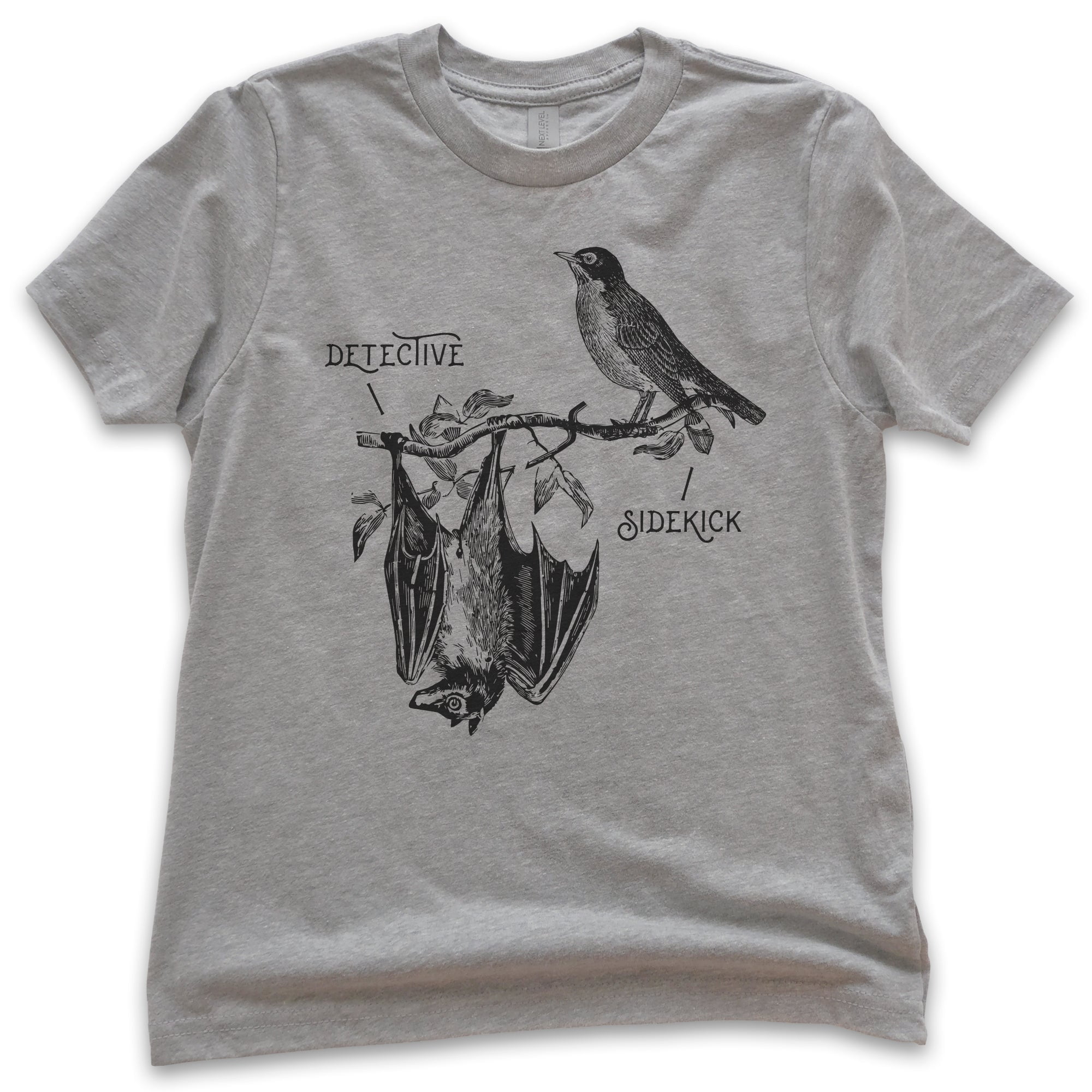 Kids Detective & Sidekick Shirt, Youth Kids Boy Girl T-Shirt, Superhero ...