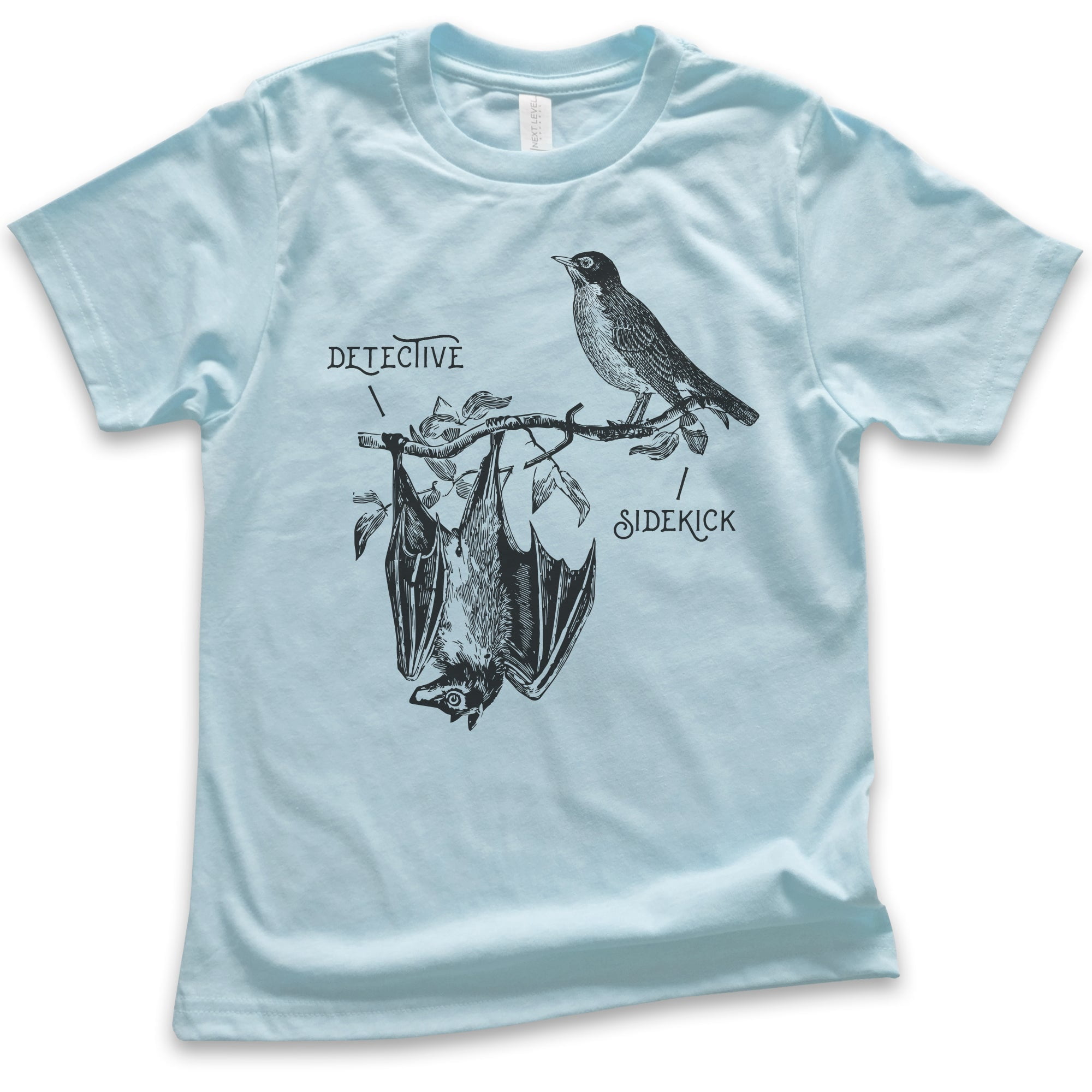 Kids Detective & Sidekick Shirt, Youth Kids Boy Girl T-Shirt, Superhero ...