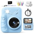 Instant Print Camera Digital HD 1080P Camera Digital Camera with Print ...