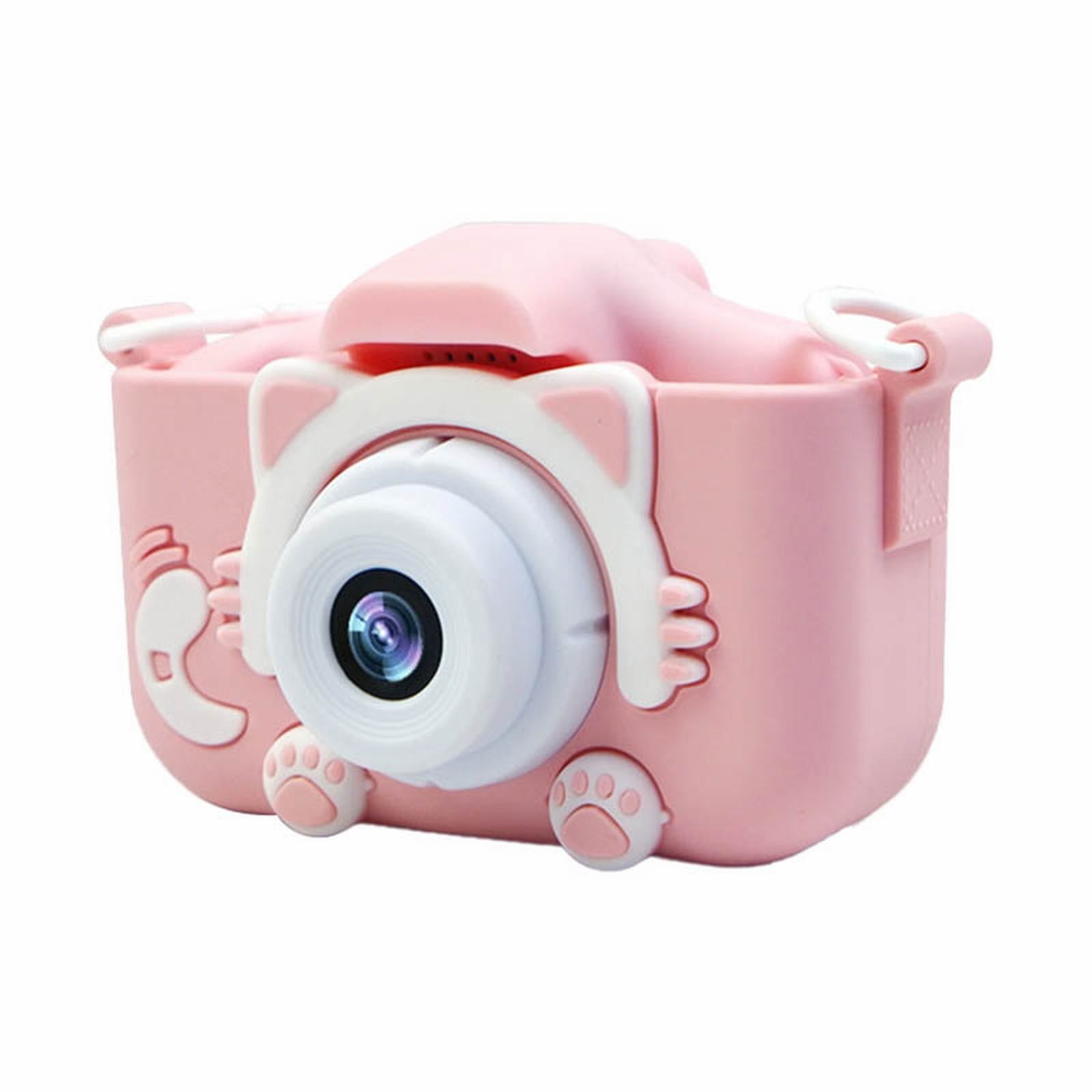 Niaviben Kids Digital Camera Cartoon Kids Camera Toy With Cat Silicone ...