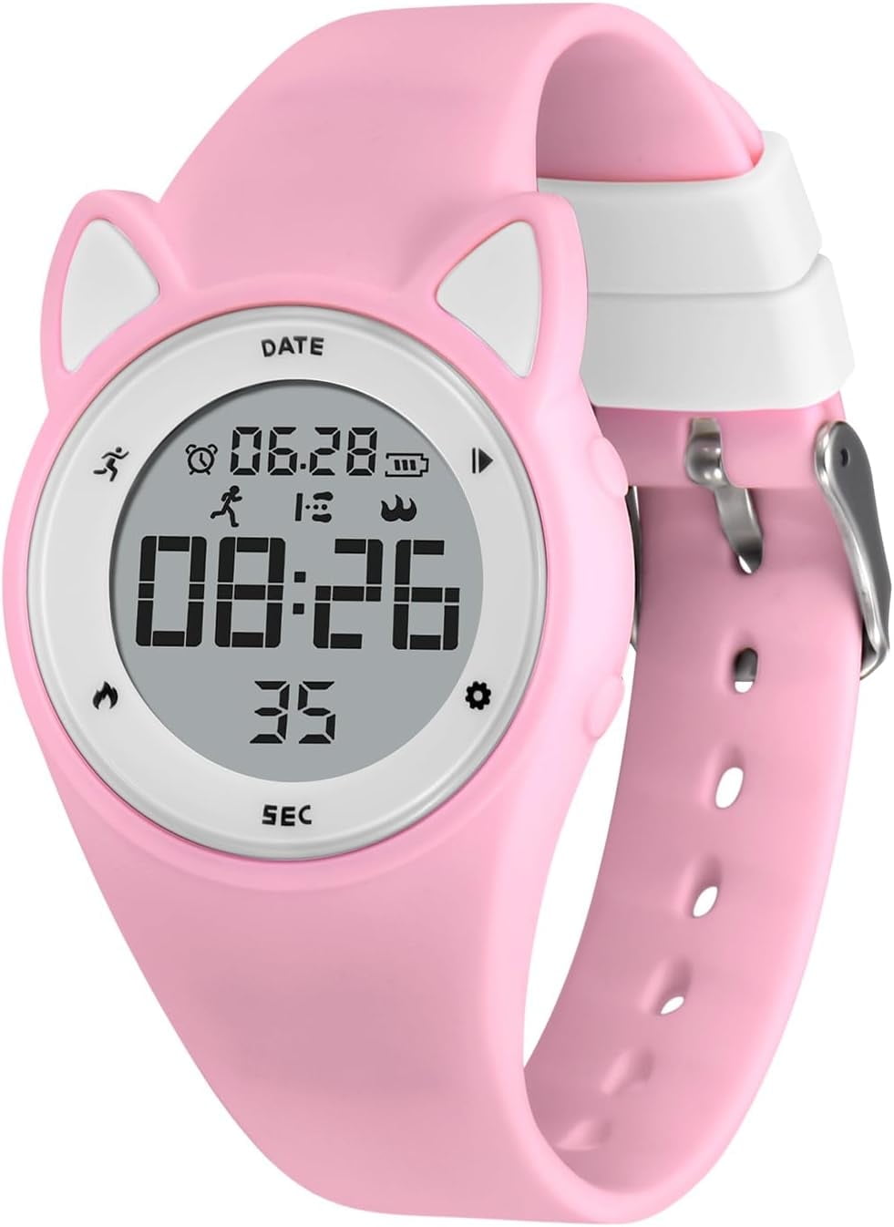 Kids Digital Watch for Girls Boys, Sports Watch with Fitness Tracker ...