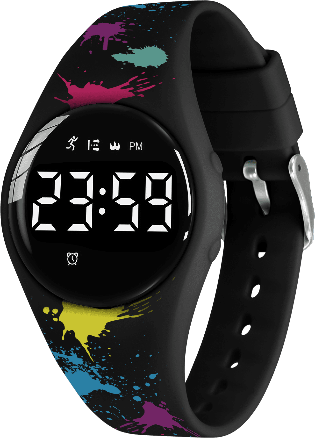 Kids Smart Fitness Watch with Stopwatch, Pedometer, Calorie, Alarm ...