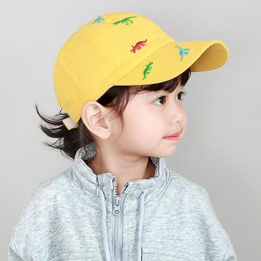 Kids Baseball Cap Summer Cap Sun Protection Dinosaur Kids Trucker Hats Toddlers Hat with ...