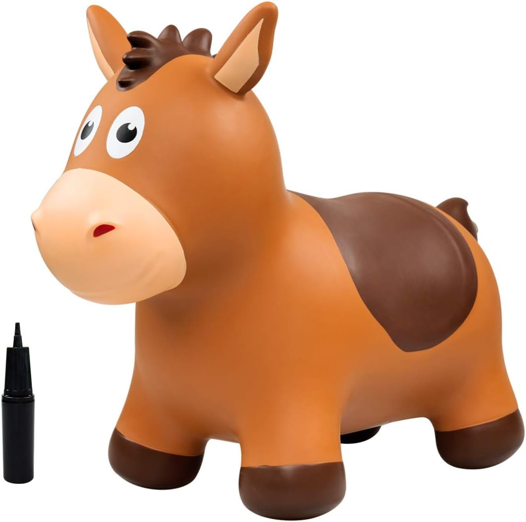 Bouncy Animals Hopper - Inflatable Ride on Jumping Toys, for Toddlers 1 ...